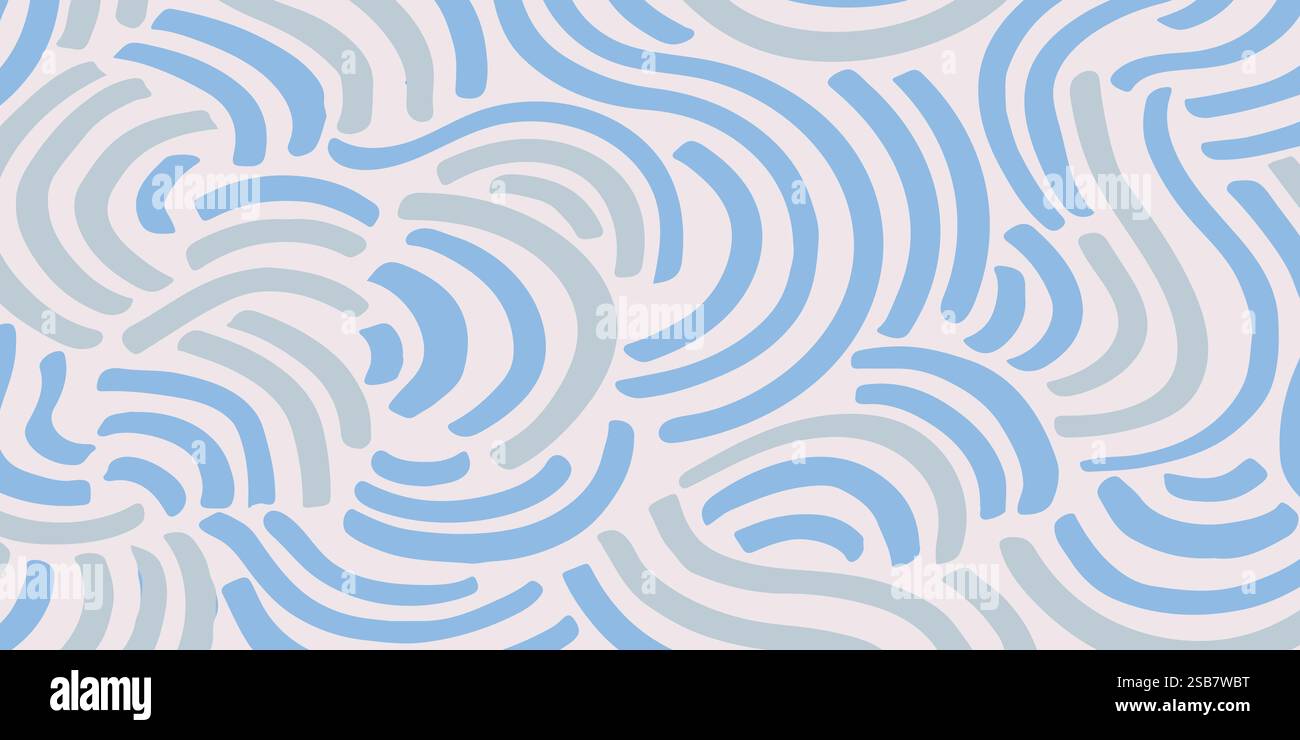 Blue and White Pattern on White Background Stock Vector Image & Art - Alamy