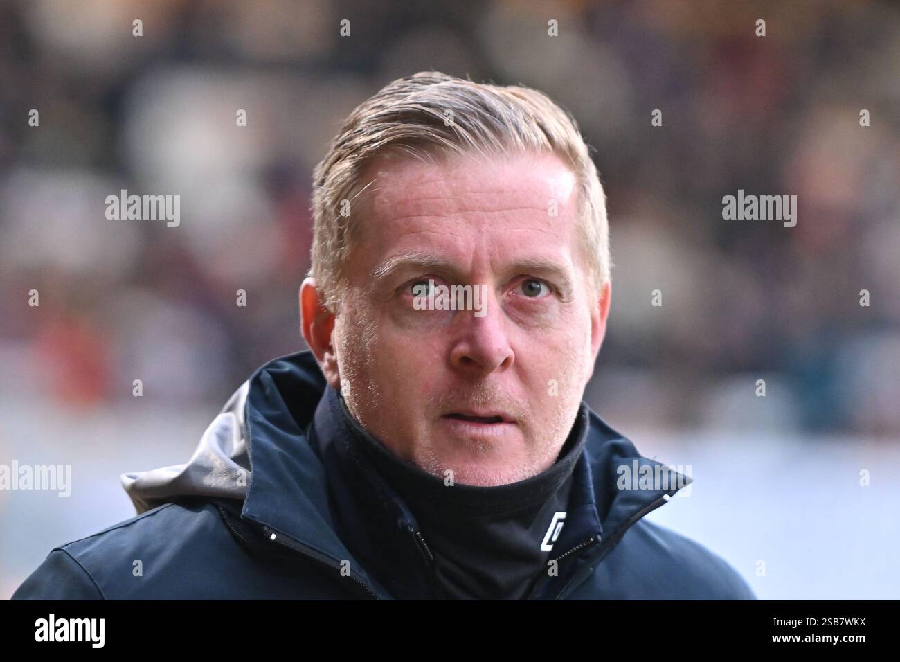Cambridge, UK. 1st Feb 2025. Manager Garry Monk (Manager Cambridge ...