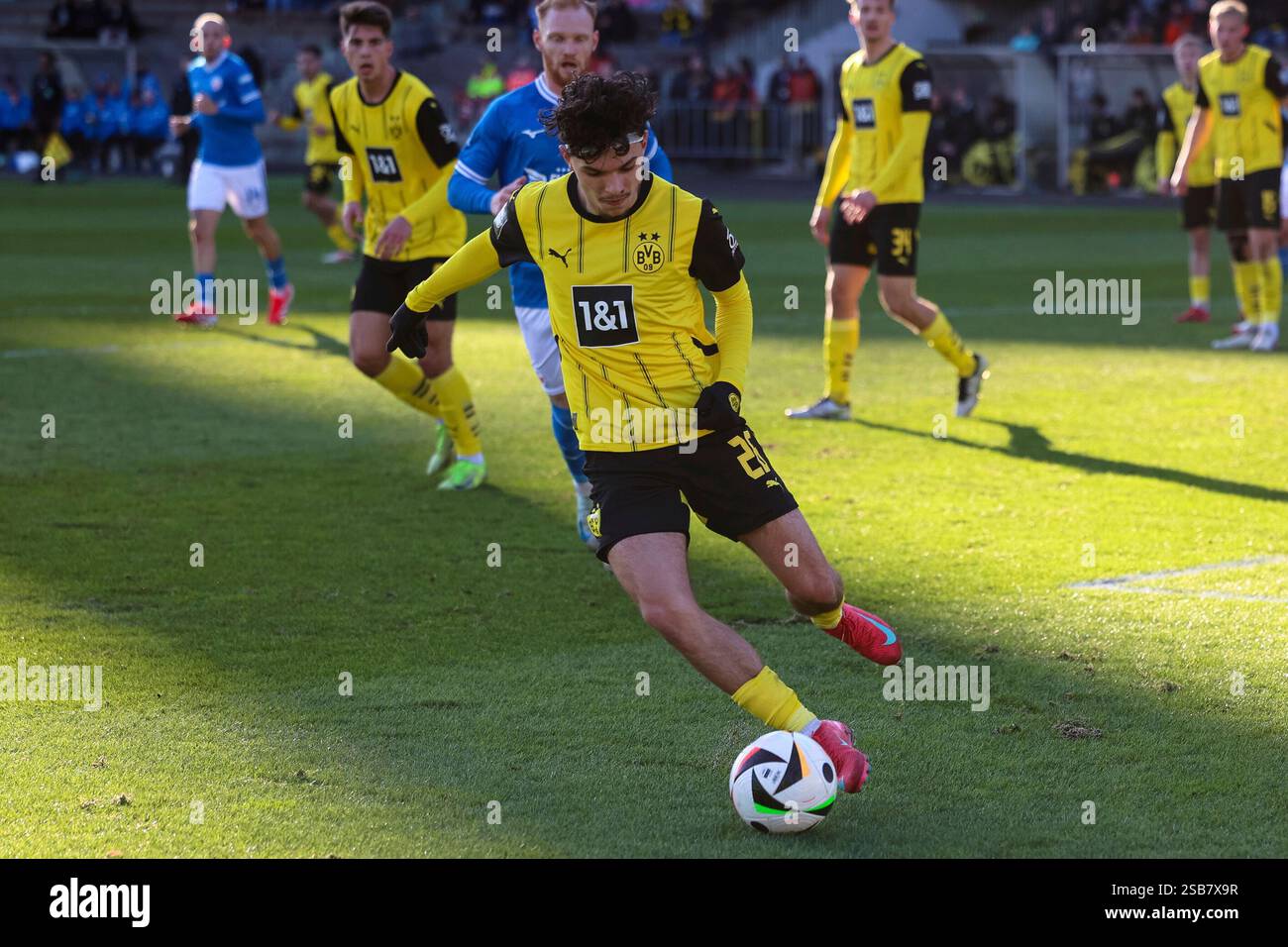 Babis Drakas (26, BVB) Borussia Dortmund U23 (BVB 09) gegen den F.C ...