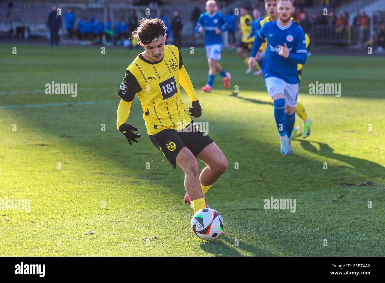 Babis Drakas (26, BVB) Borussia Dortmund U23 (BVB 09) gegen den F.C ...