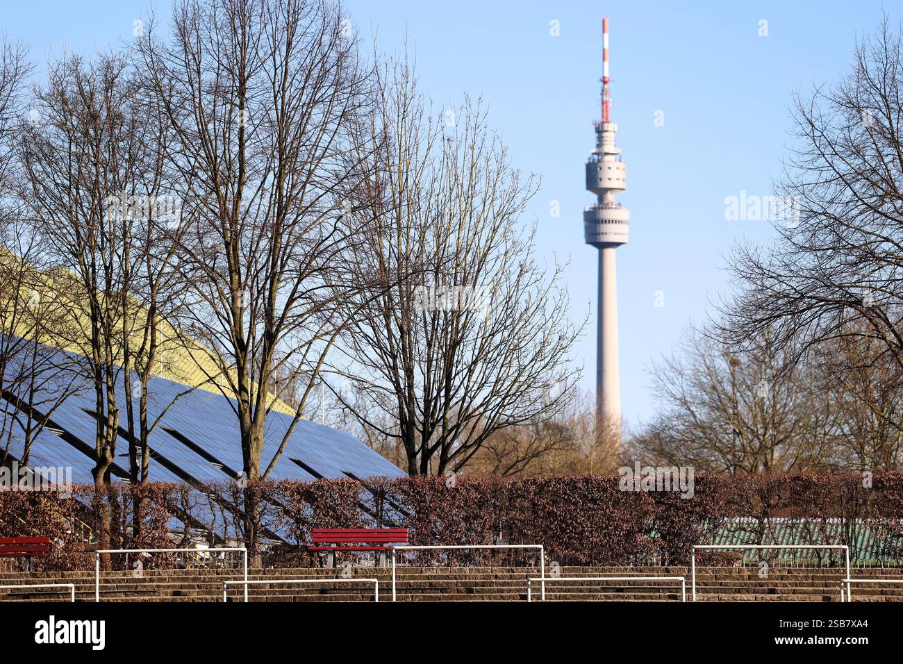 Stadion Rote Erde Fernsehturm Dortmund Borussia Dortmund U23 (BVB 09 ...