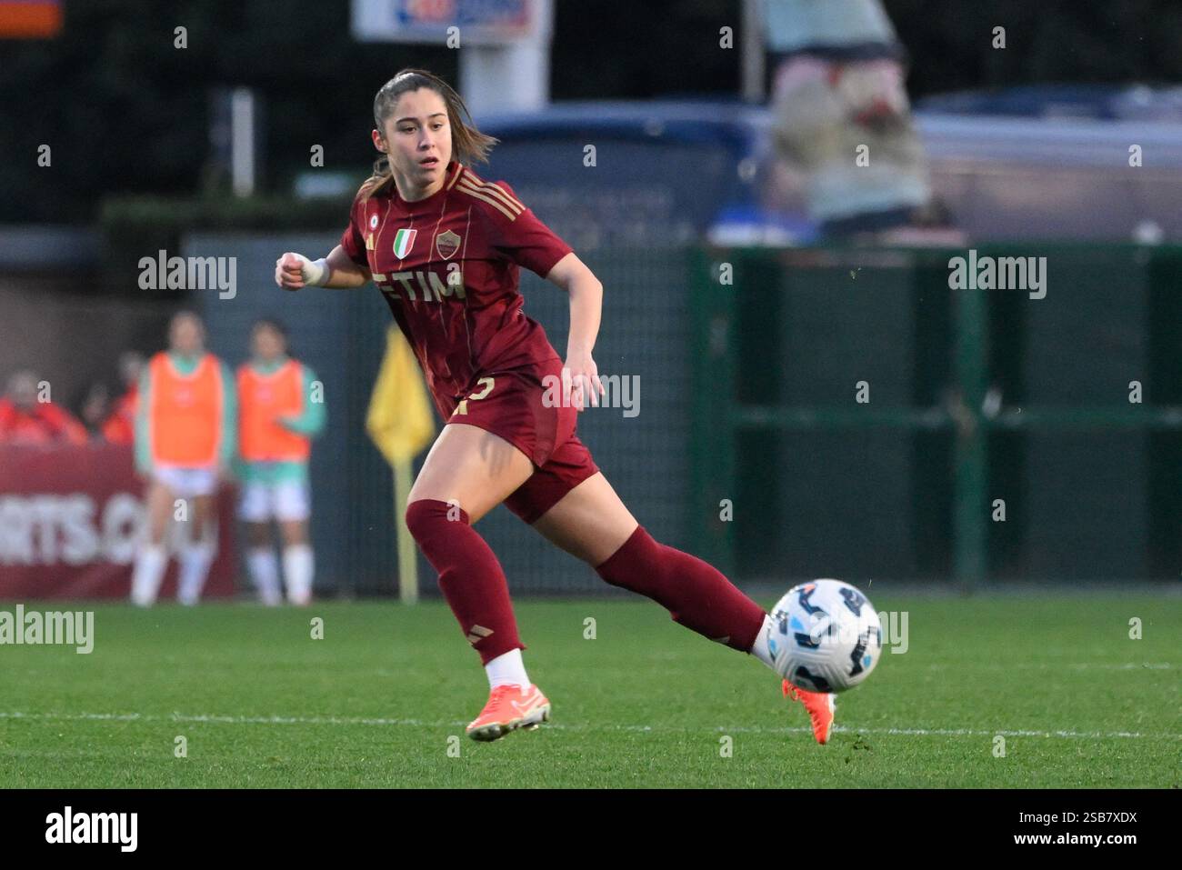 Rome, Italy. 01st Feb, 2025. AS Roma's Giulia Dragoni during the ...