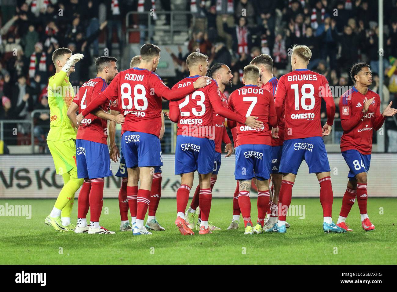 Krakow, Poland. 1st Feb, 2024. football 2024 2025 PKO BP Ekstraklasa - Polish Top League ...