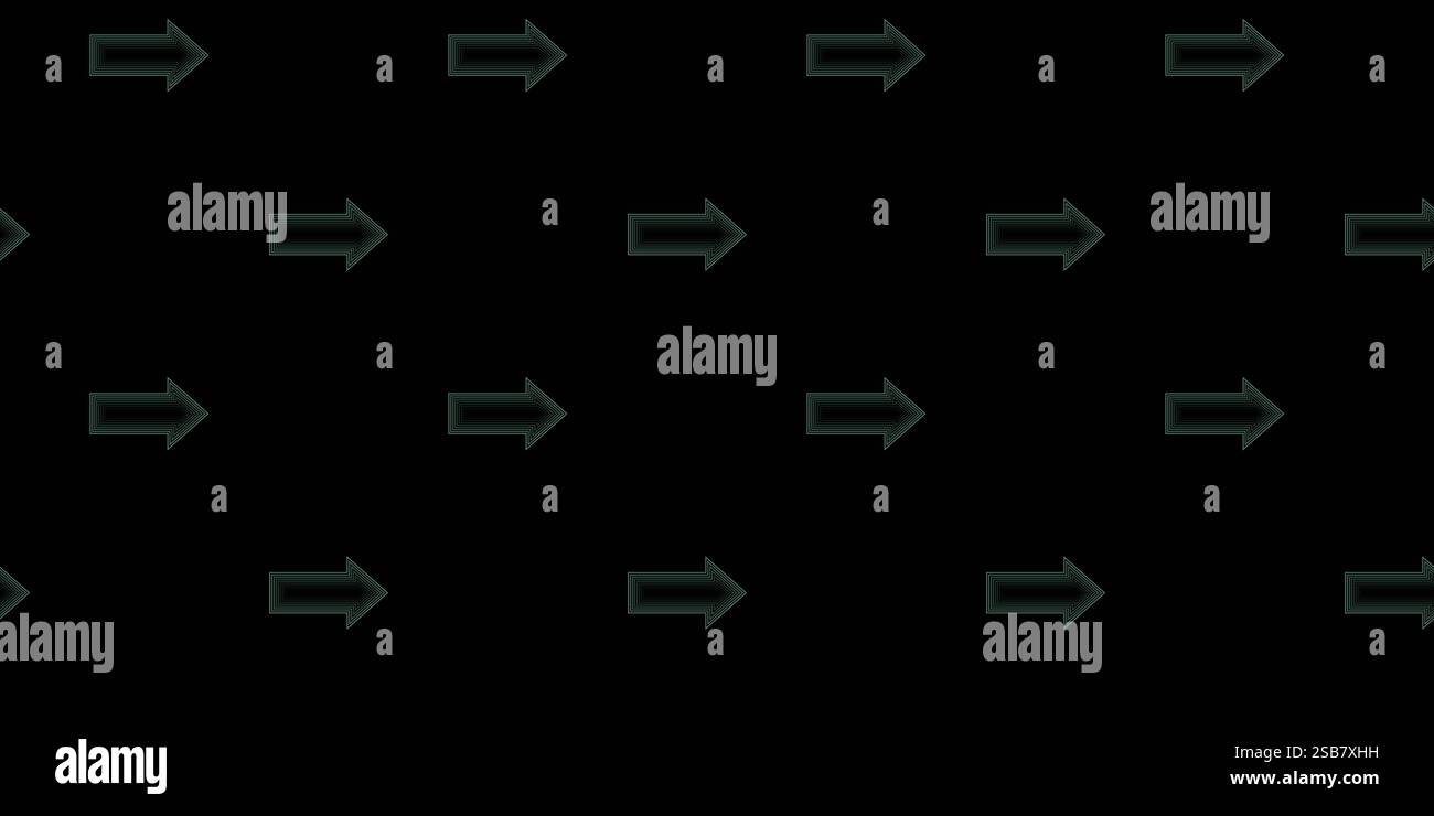 Directional arrows pattern on a dark background ideal for design ...