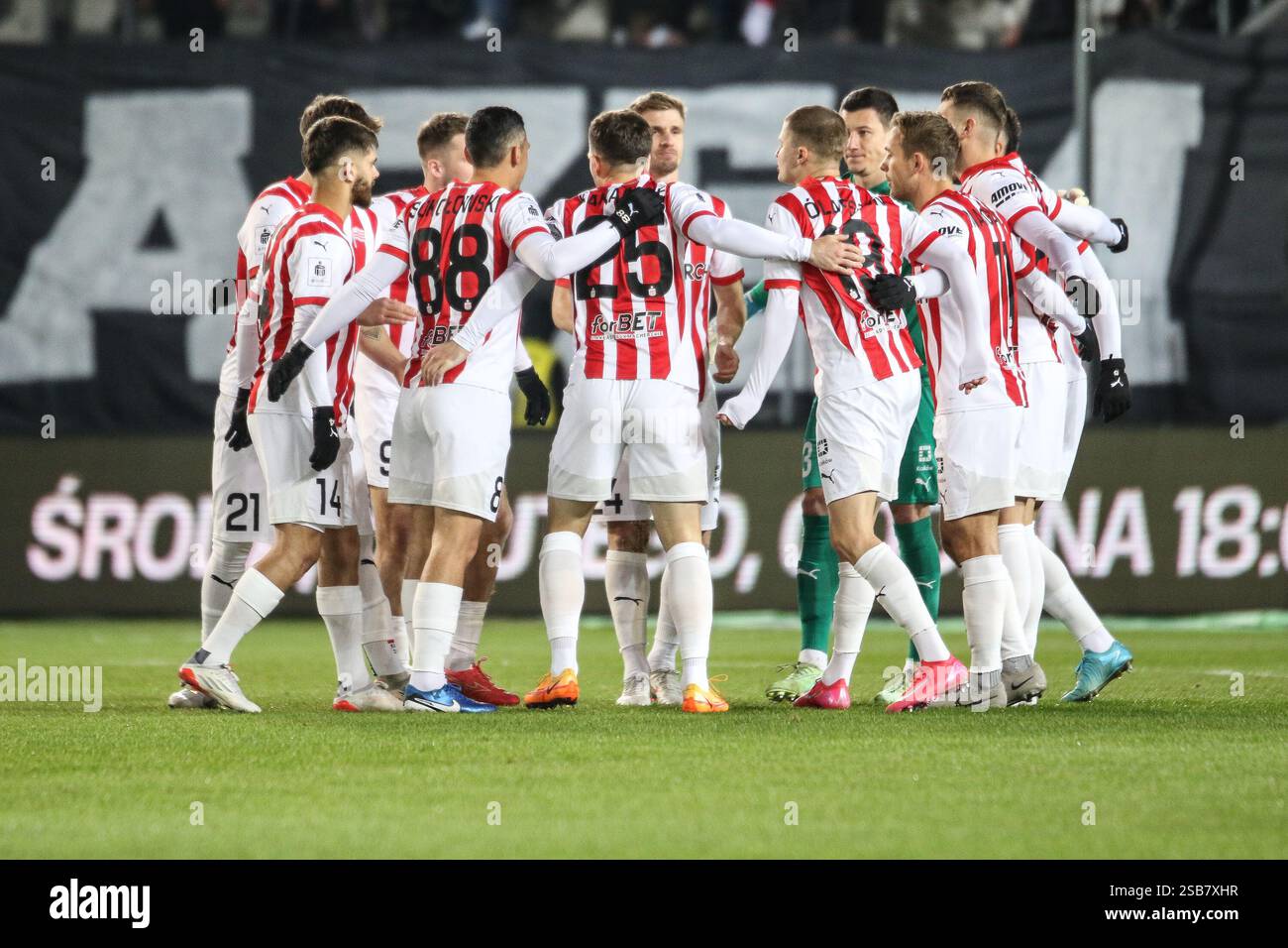 Krakow, Poland. 1st Feb, 2024. football 2024 2025 PKO BP Ekstraklasa - Polish Top League ...