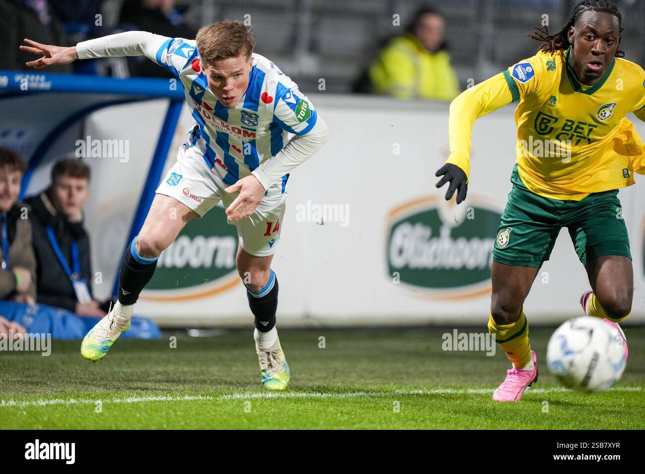 HEERENVEEN ,01-02-2025, Abe Lenstra Stadion , season 2024 / 2025 , Dutch Eredivisie Football ...