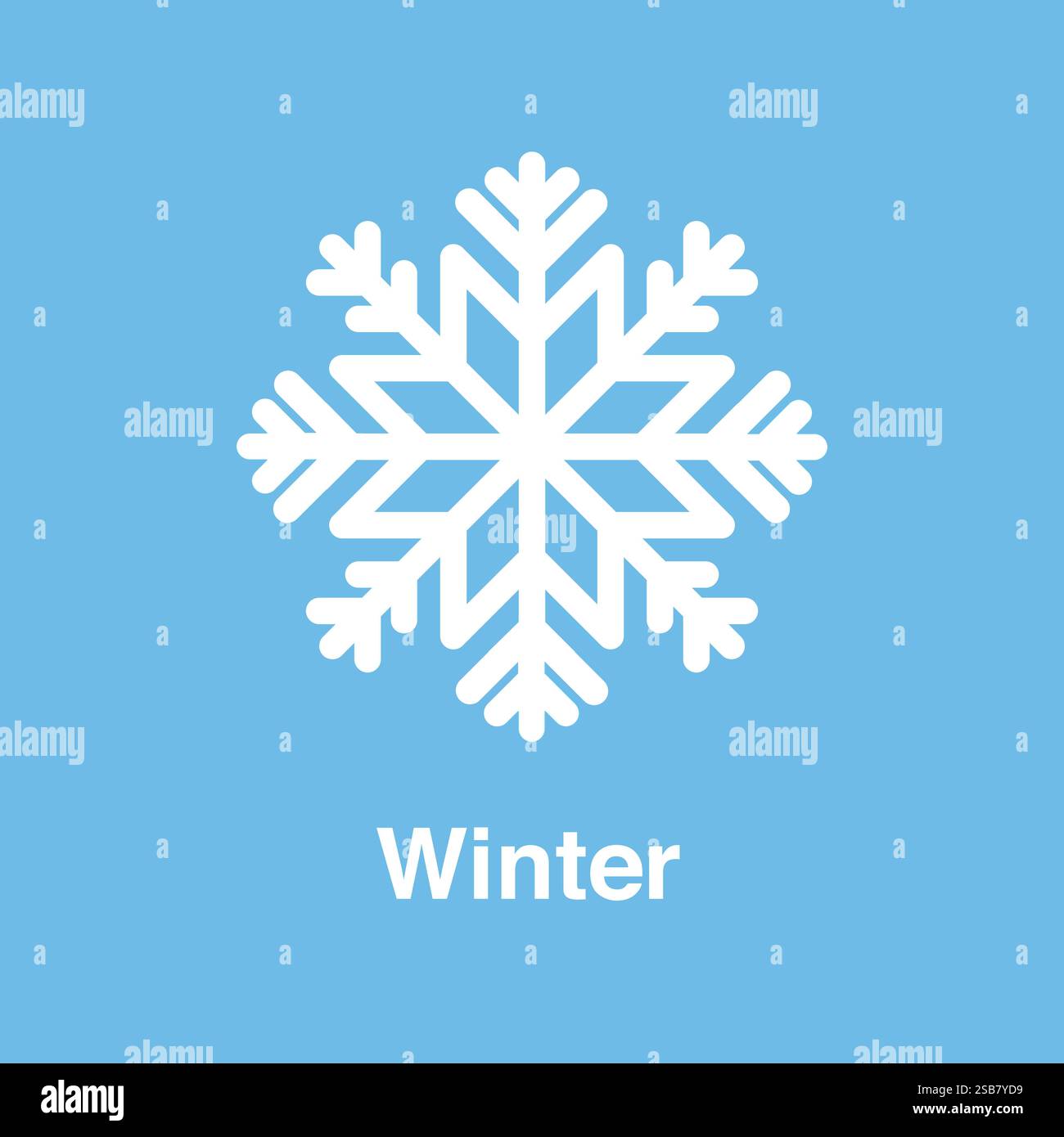 Winter and frost icon concept Stock Vector Image & Art - Alamy