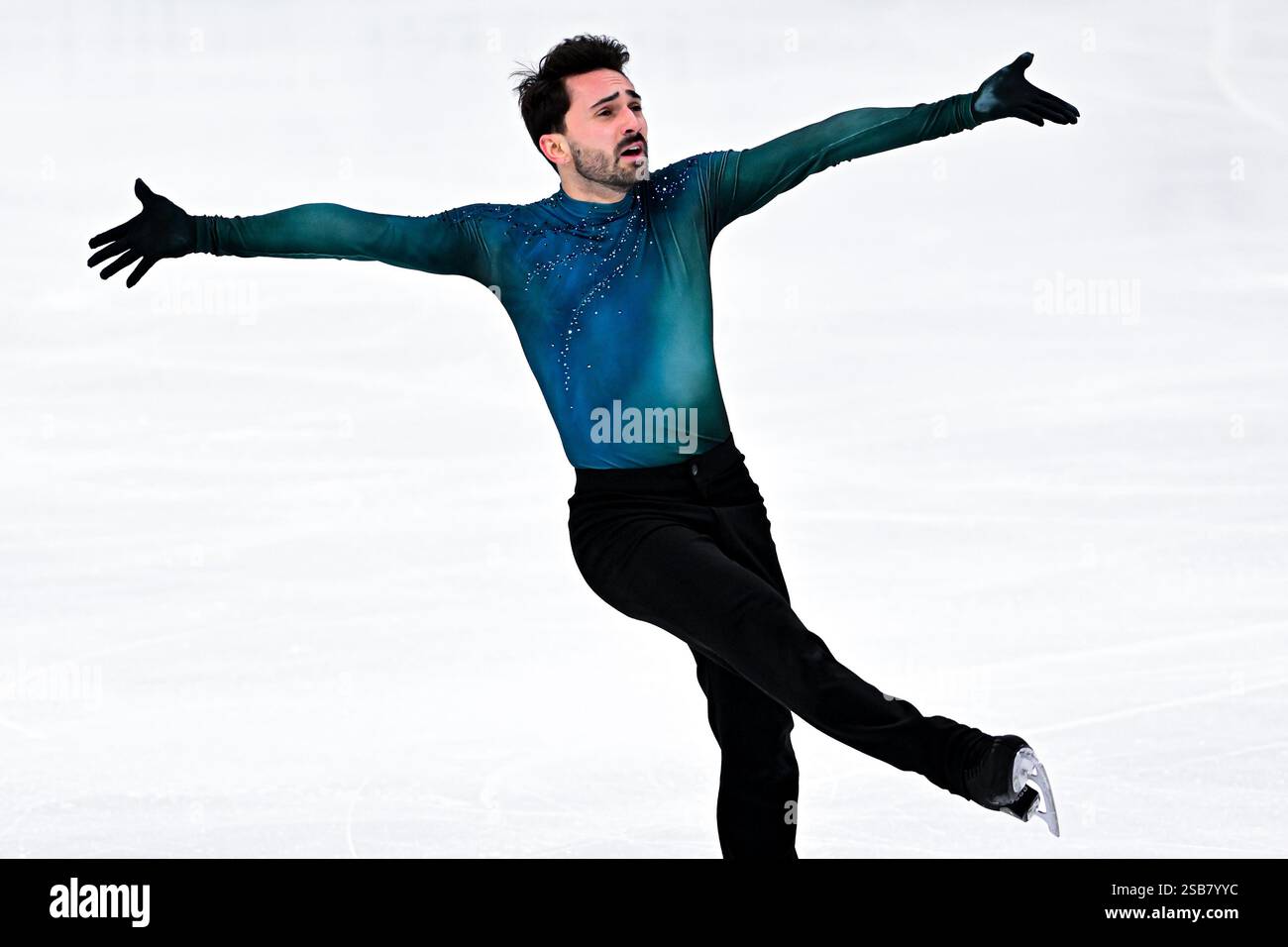 Tallinn, Estonia. 1st Feb 2025. Kevin AYMOZ (FRA), during Men Free ...