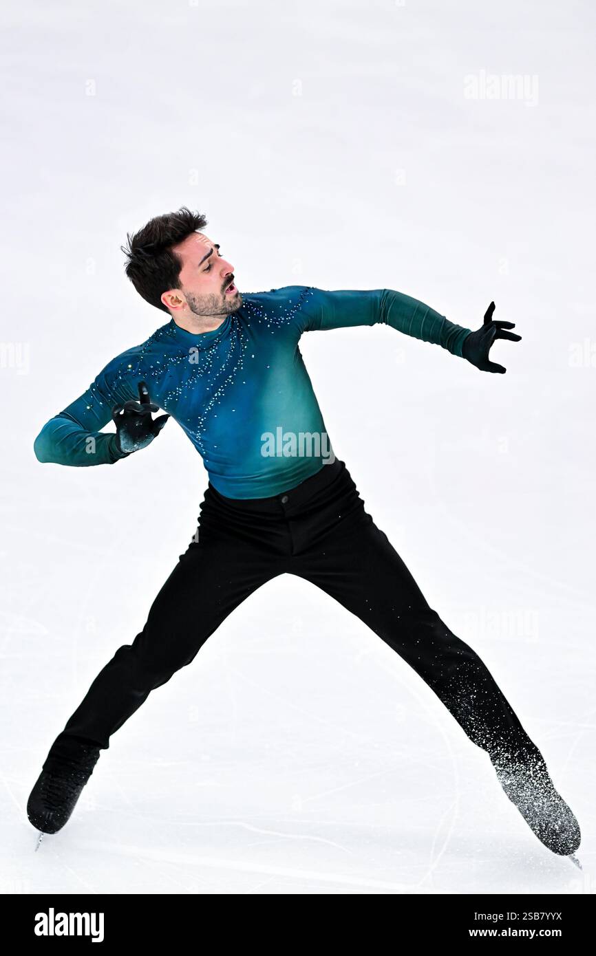 Tallinn, Estonia. 1st Feb 2025. Kevin AYMOZ (FRA), during Men Free ...