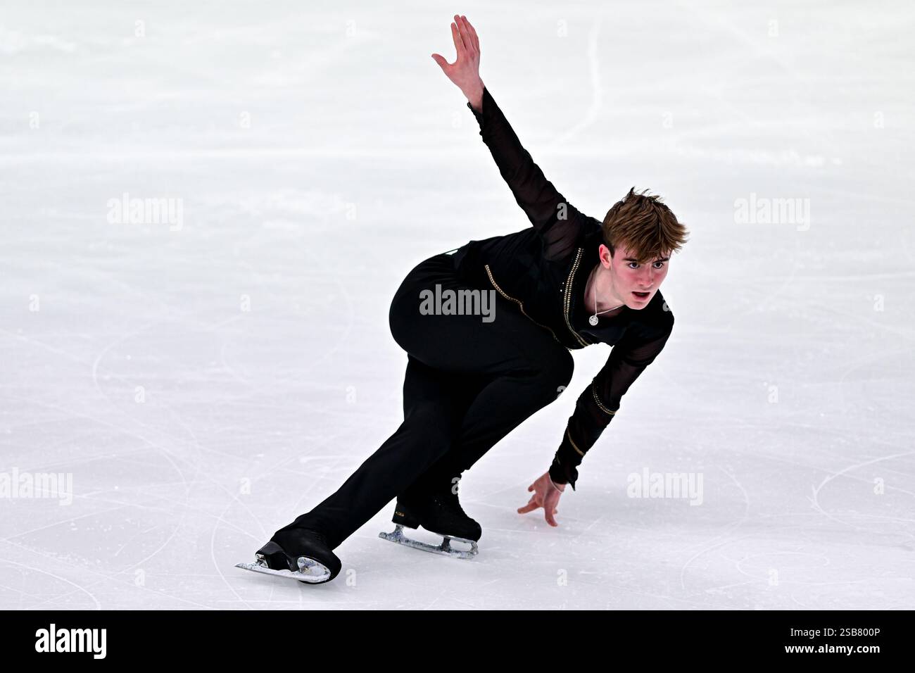 Tallinn, Estonia. 1st Feb 2025. Edward APPLEBY (GBR), during Men Free ...