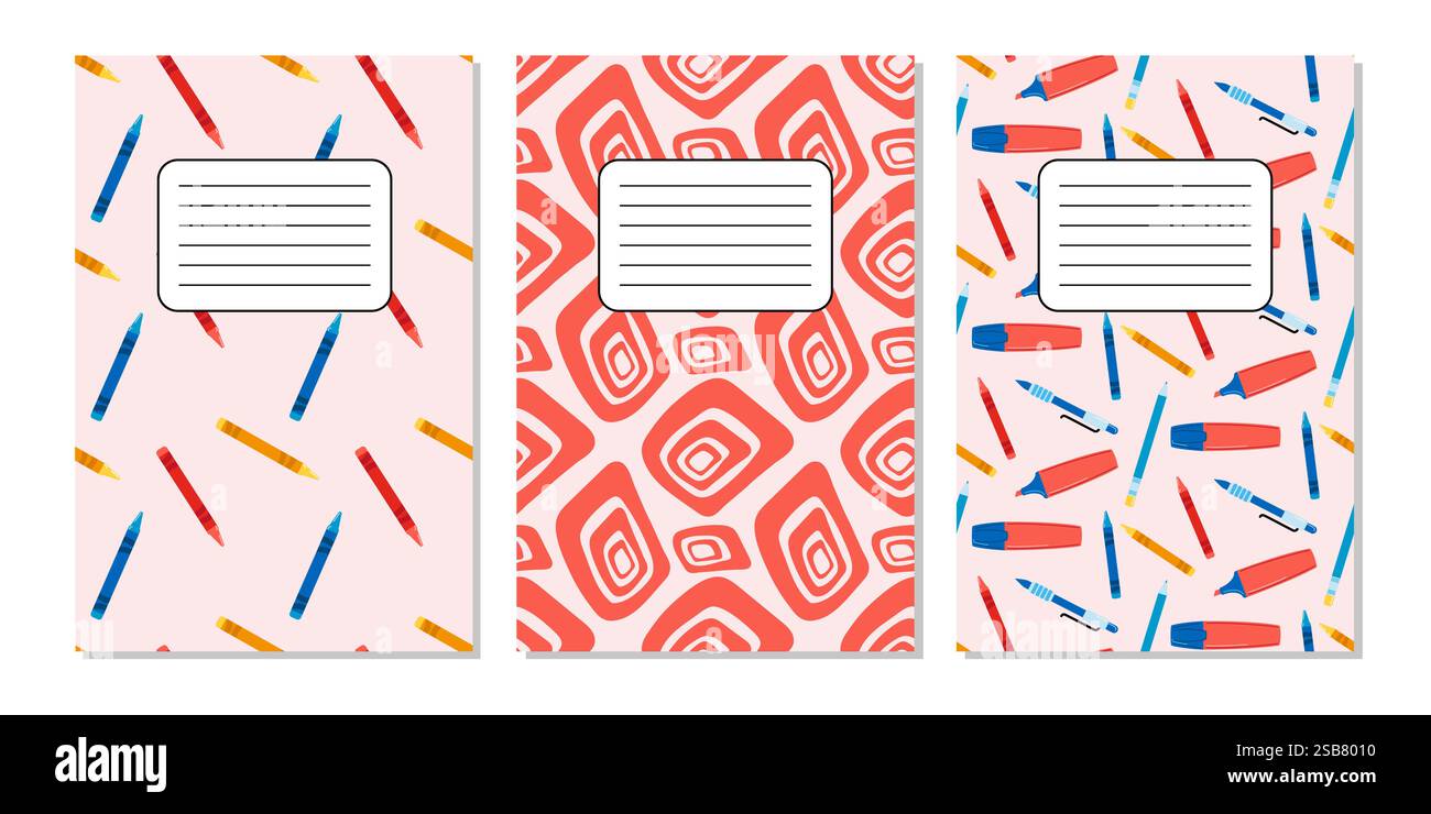 Cute scrapbook templates for planner, notepad, online diary notes, to ...