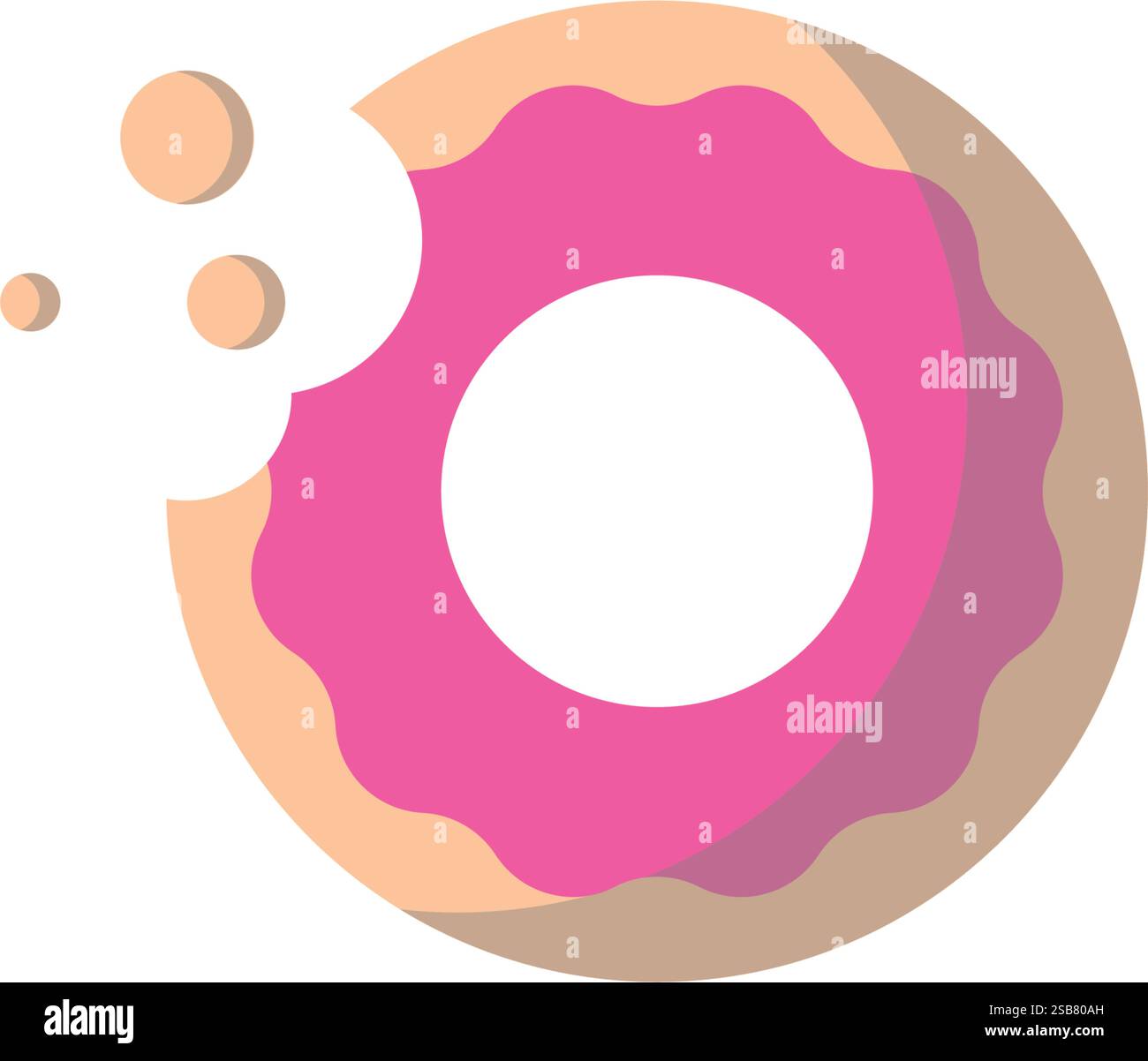 Donut logo vector. symbol. logo design Stock Vector Image & Art - Alamy