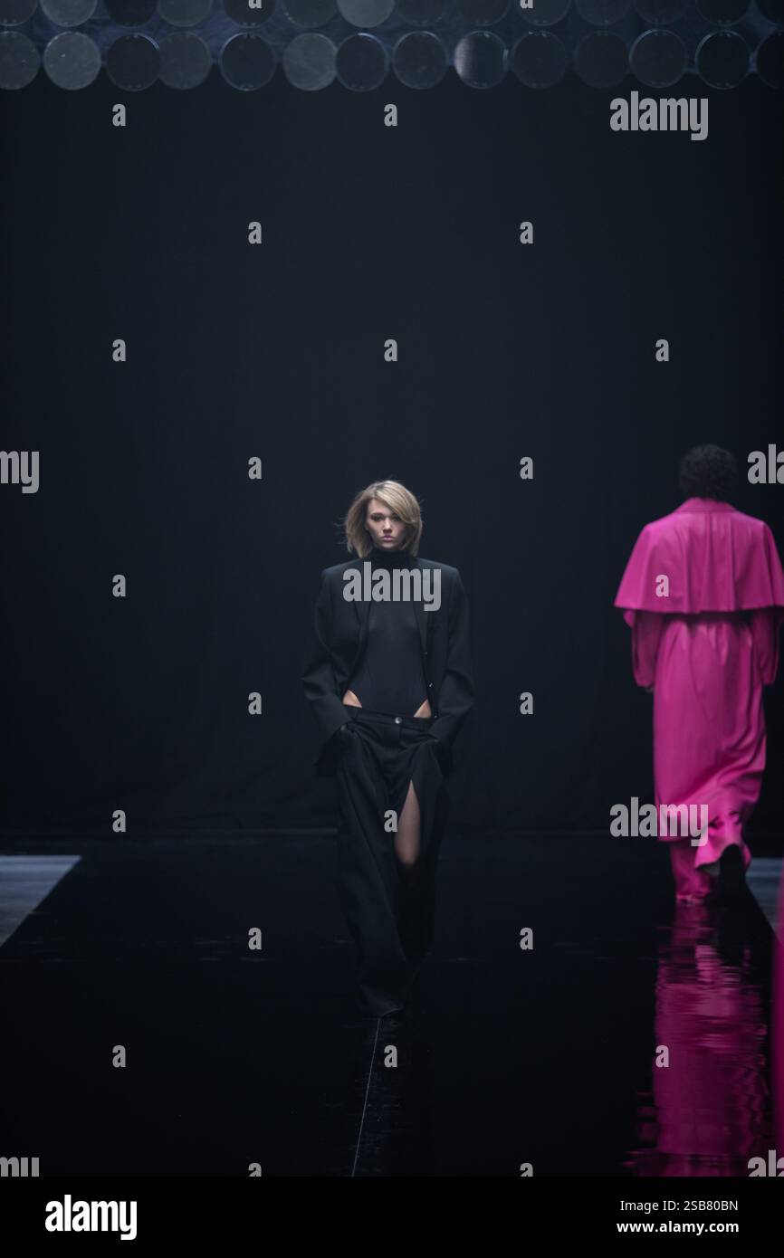 BerlinGermany31st. Februar, 2026Models on Runway present new collection ...