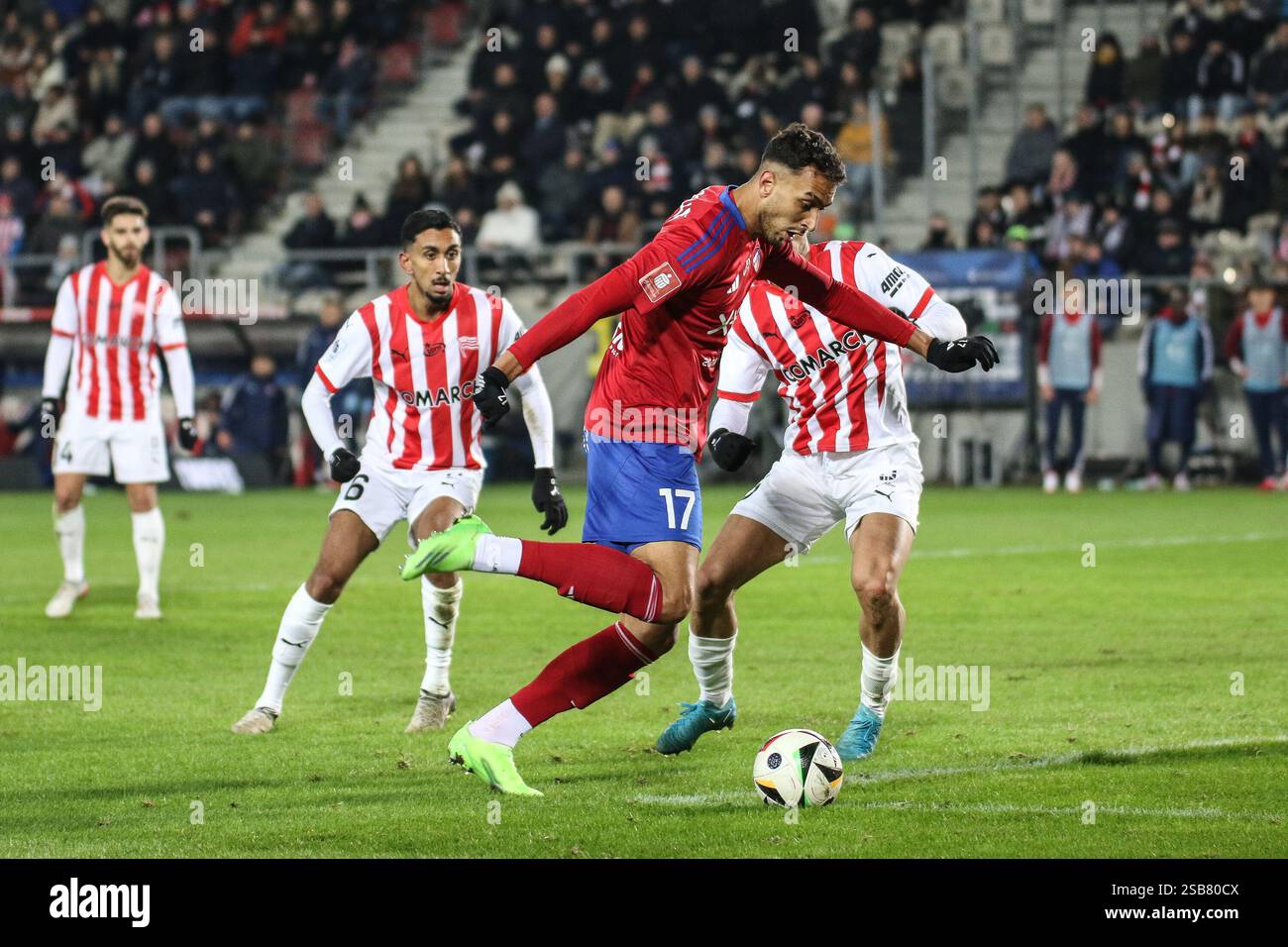 Krakow, Poland. 1st Feb, 2024. football 2024 2025 PKO BP Ekstraklasa - Polish Top League ...