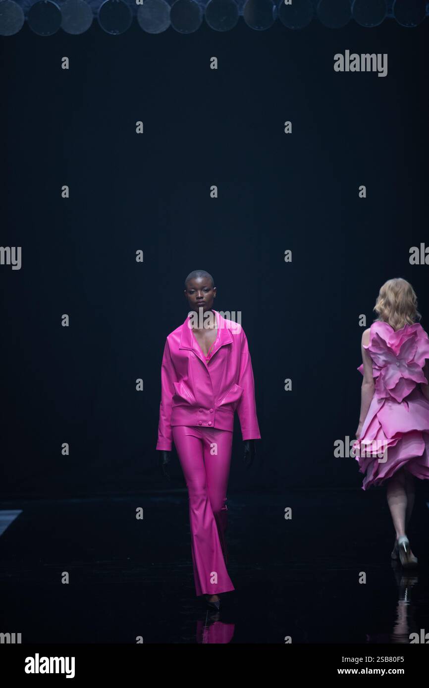 BerlinGermany31st. Februar, 2026Models on Runway present new collection ...