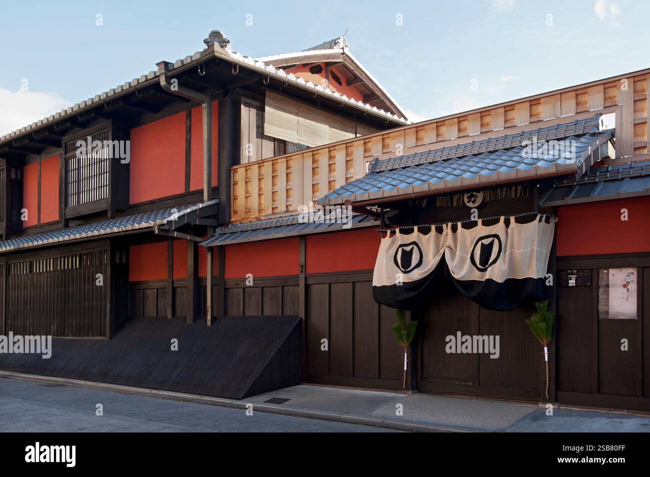 Historic, 300-year old famous Ichiriki teahouse (chaya or ochaya) on ...