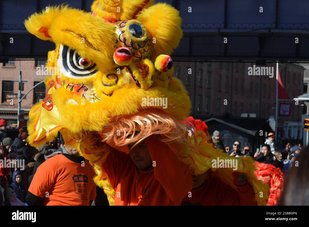 Dancing Dragon at a celebration of the Chinese Lunar New Year at the ...