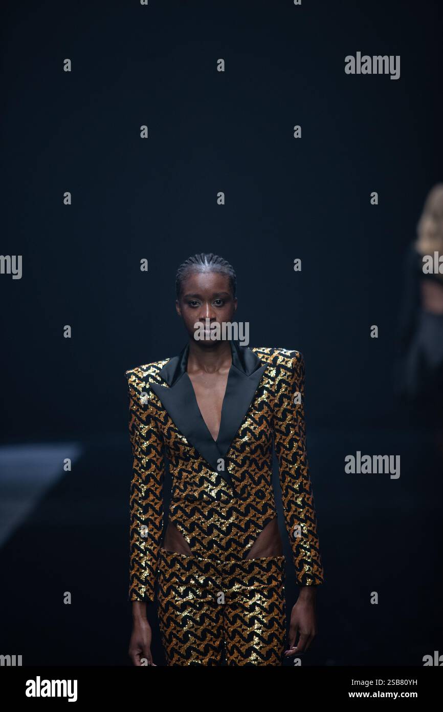 BerlinGermany31st. Februar, 2026Models on Runway present new collection ...