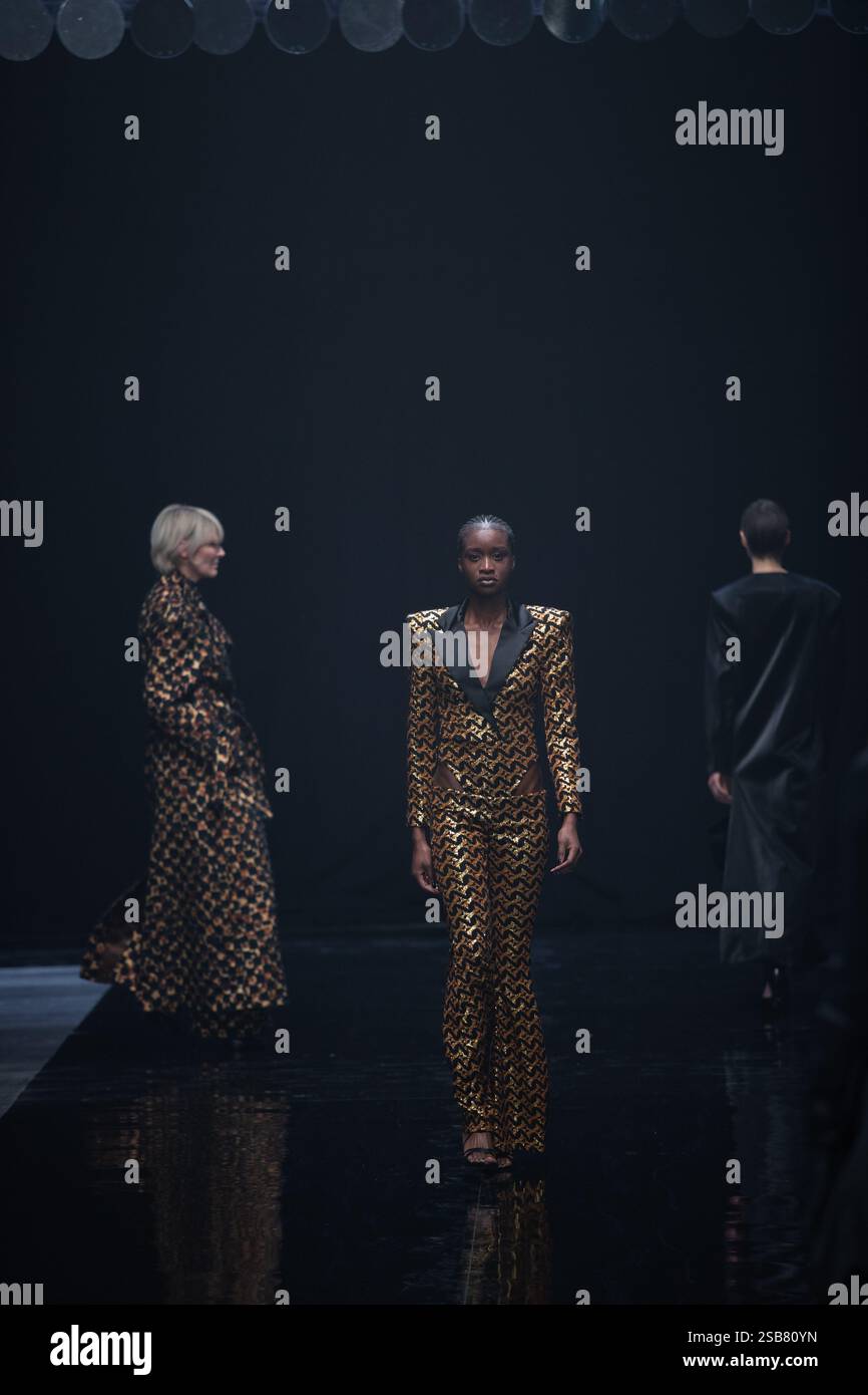 BerlinGermany31st. Februar, 2026Models on Runway present new collection ...