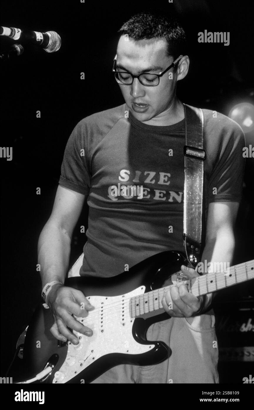 REGURGITATOR, READING FESTIVAL, 1998: Benjamin Ely from the Australian ...