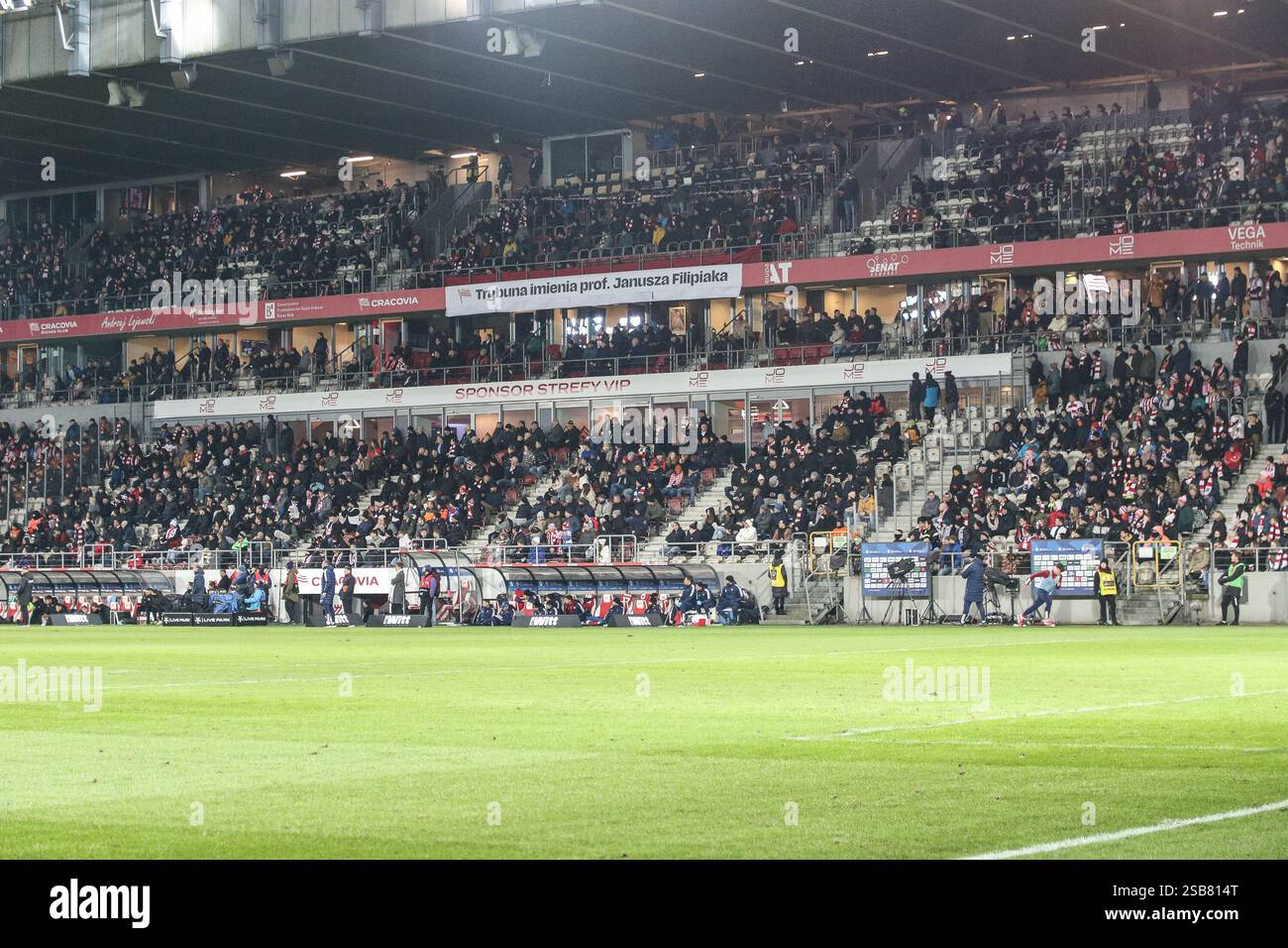 Krakow Poland 1st Feb 2024 Football 2024 2025 Pko Bp Ekstraklasa