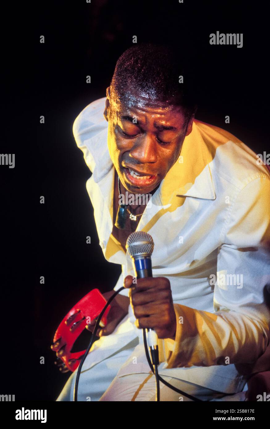 ROACHFORD, CONCERT, 1996: Andrew Roachford of the band Roachford ...