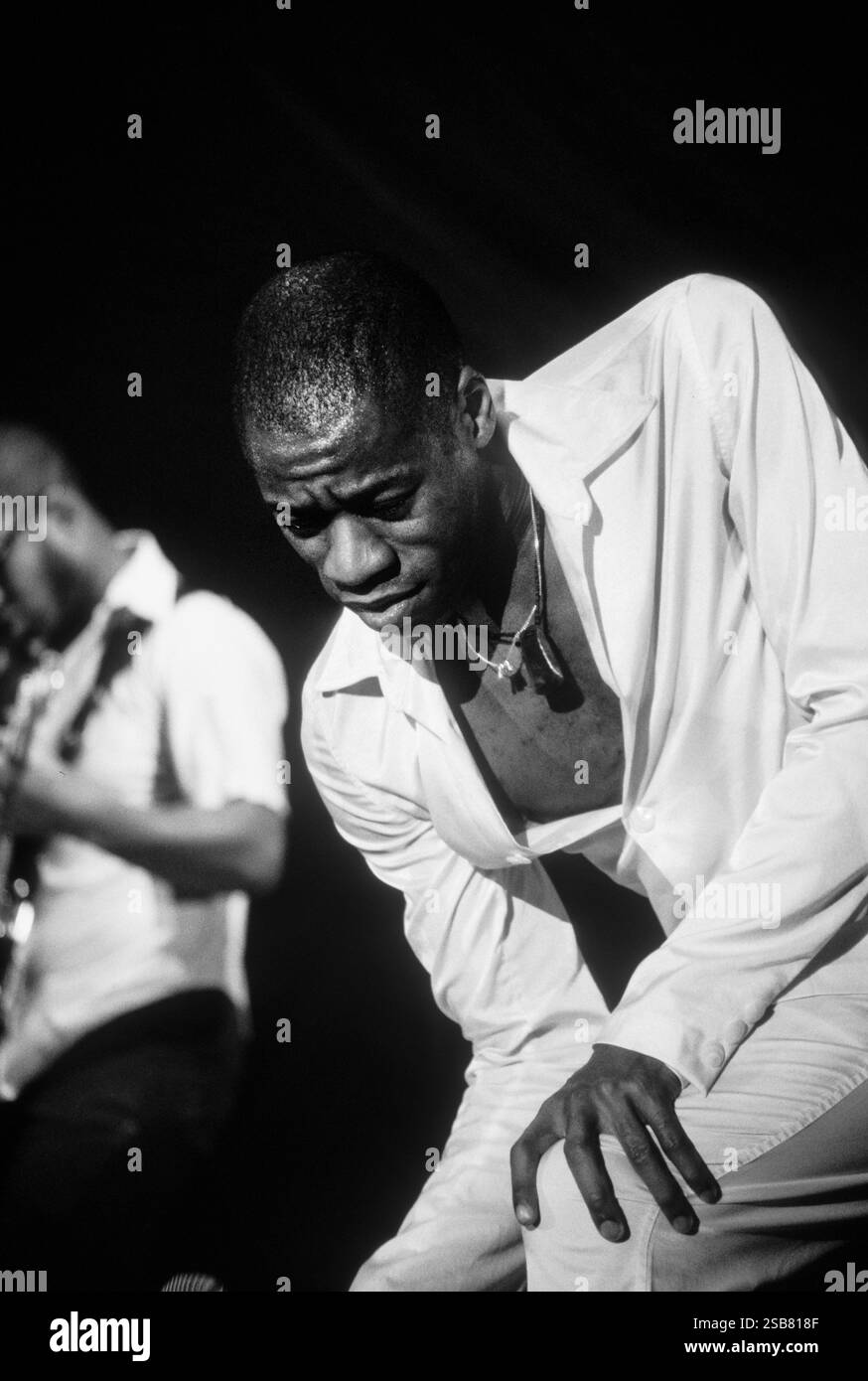 ROACHFORD, CONCERT, 1997: Andrew Roachford of the band Roachford ...