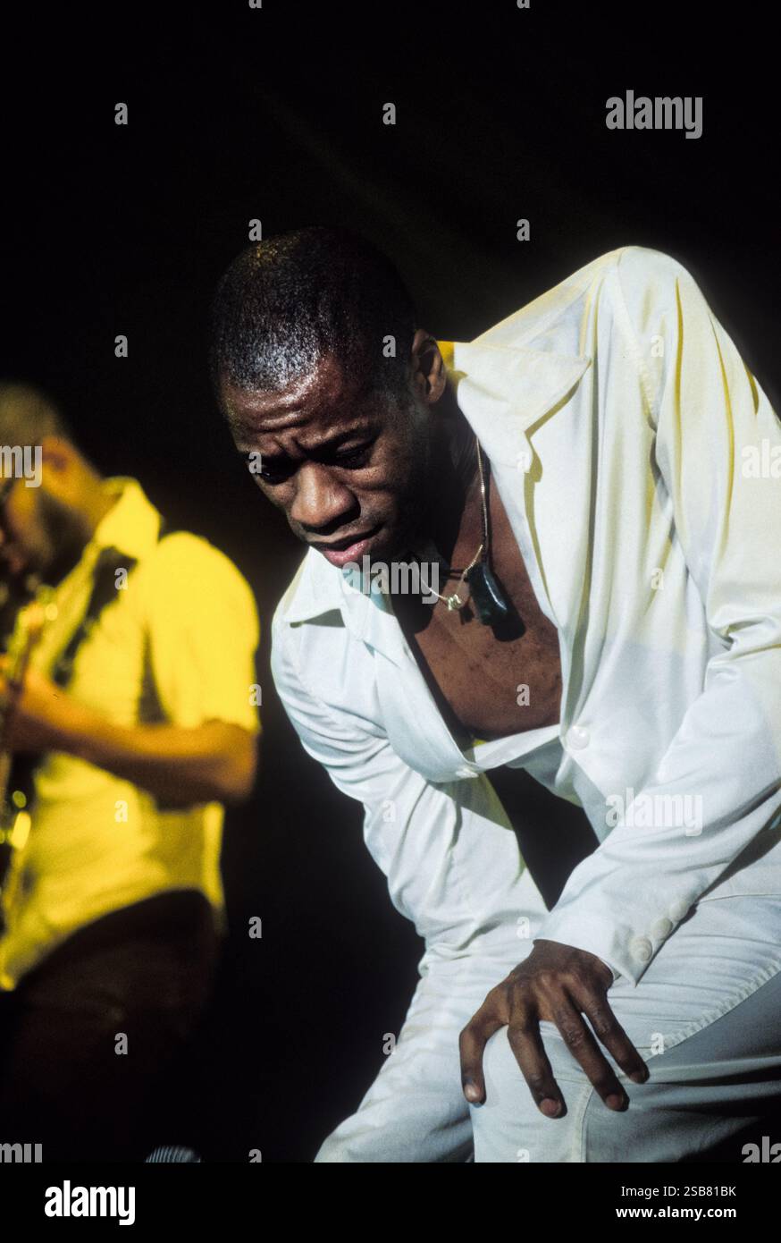 ROACHFORD, CONCERT, 1997: Andrew Roachford of the band Roachford ...