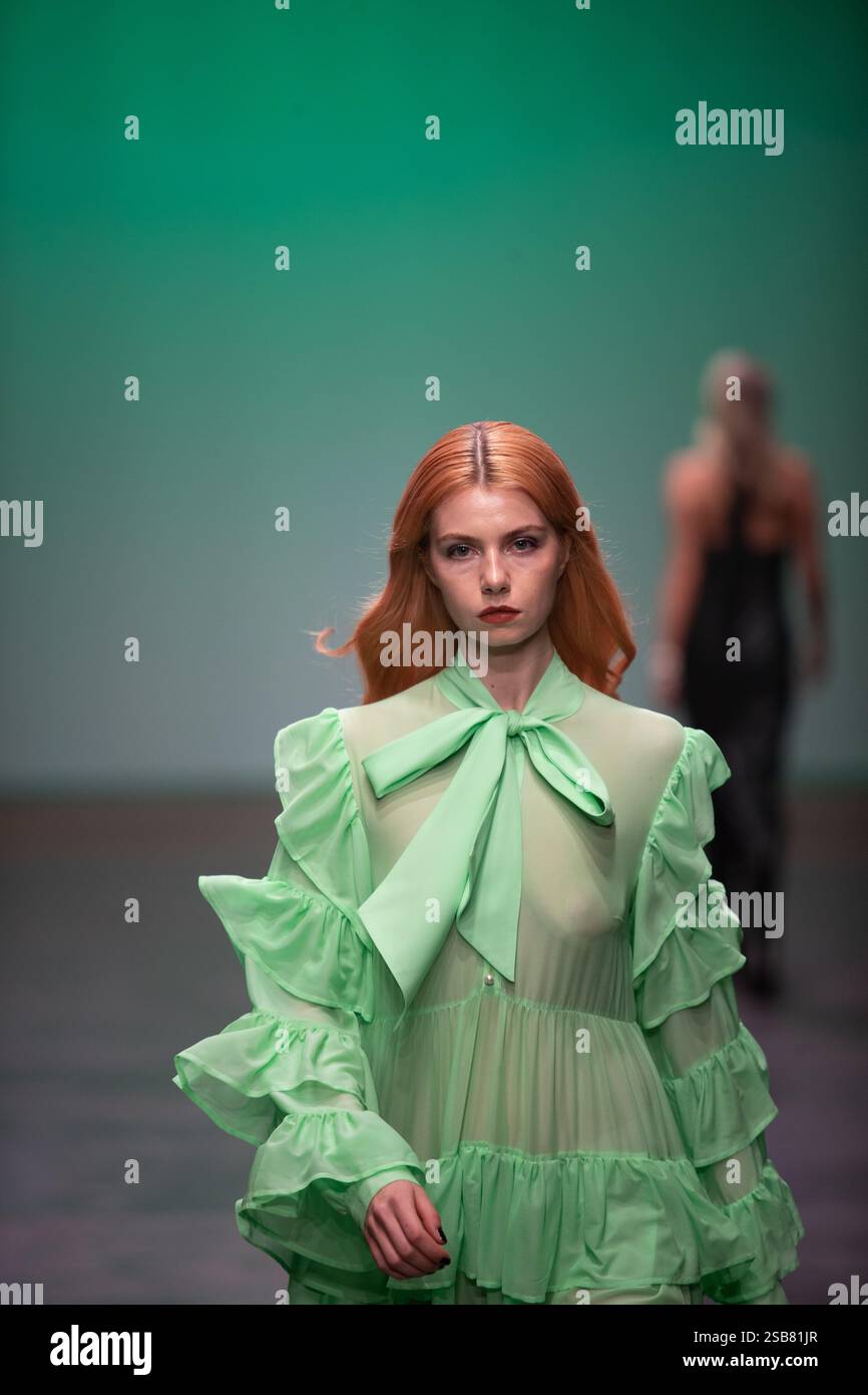 BerlinGermany31st. Februar, 2026 Models on Runway present new ...