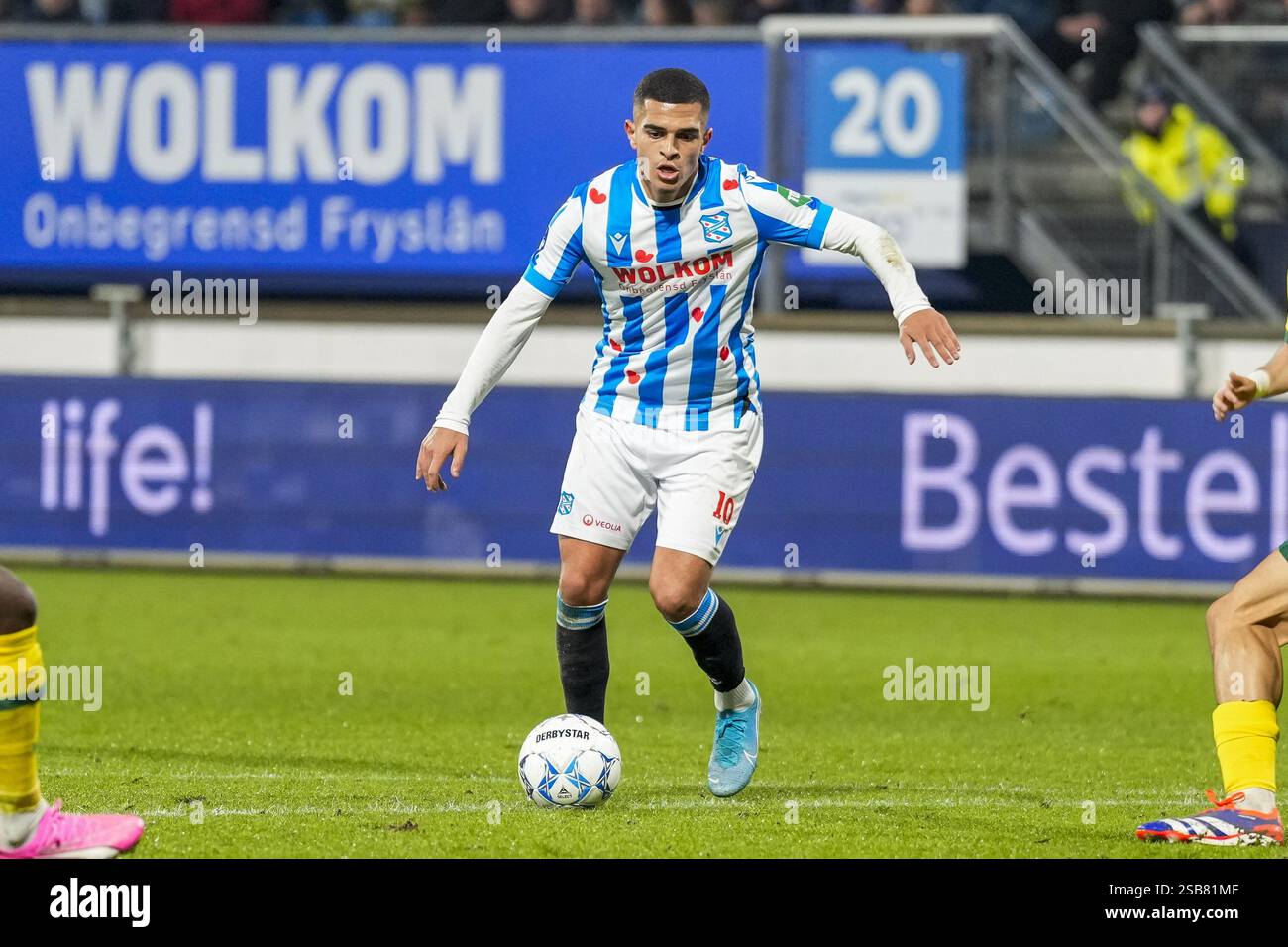 Heerenveen, Netherlands. 01st Feb, 2025. HEERENVEEN, 01-02-2025, Abe Lenstra Stadion, season ...