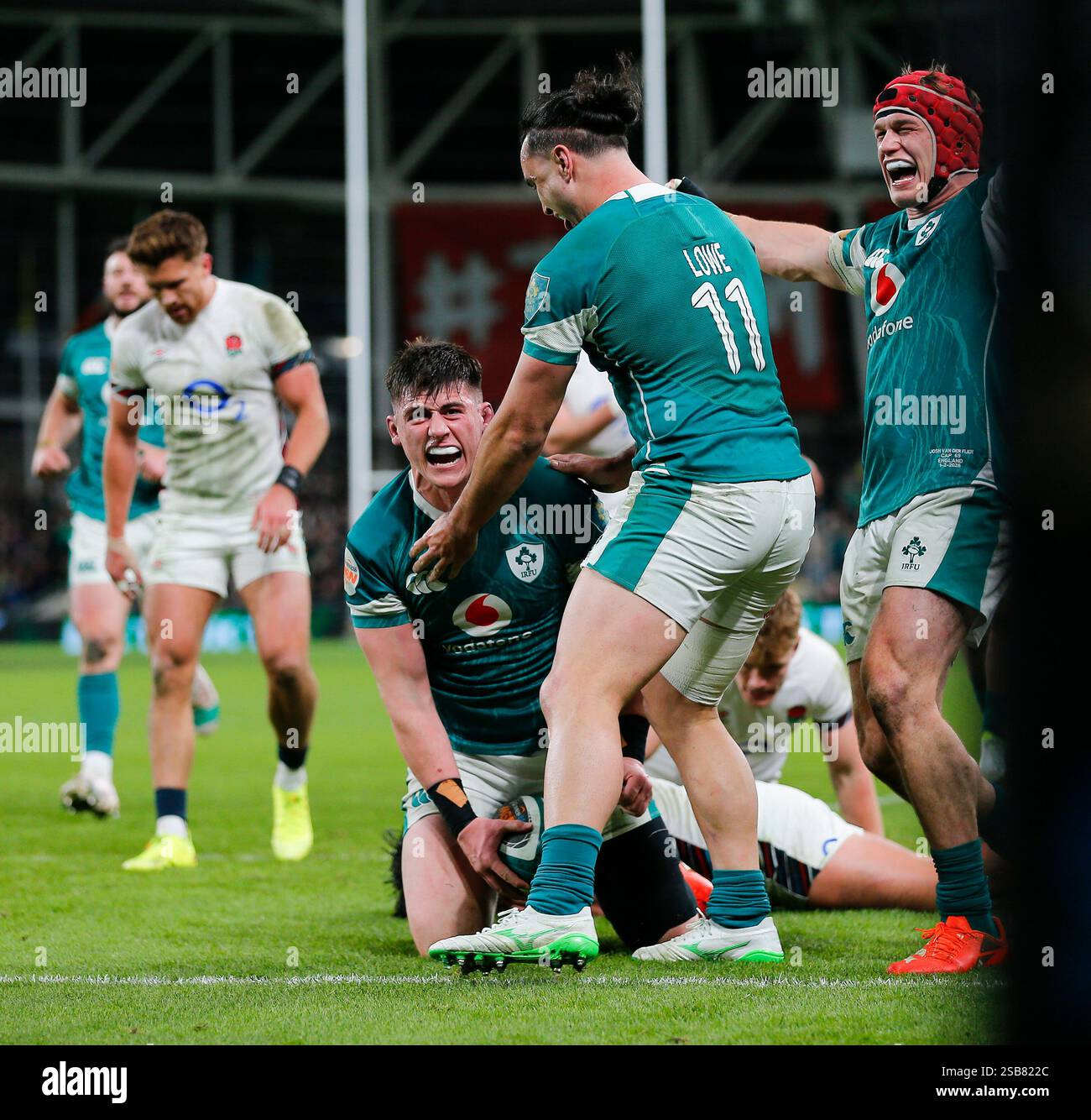 1st February 2025; Aviva Stadium, Dublin, Ireland: Six Nations ...