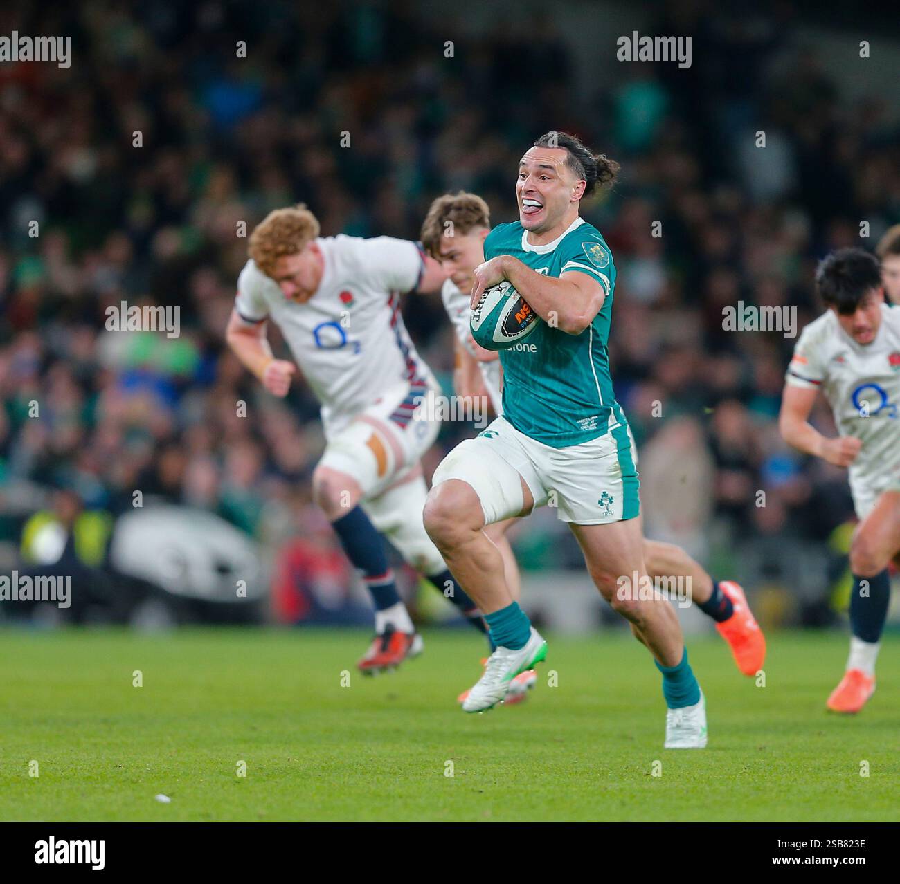 1st February 2025; Aviva Stadium, Dublin, Ireland: Six Nations ...