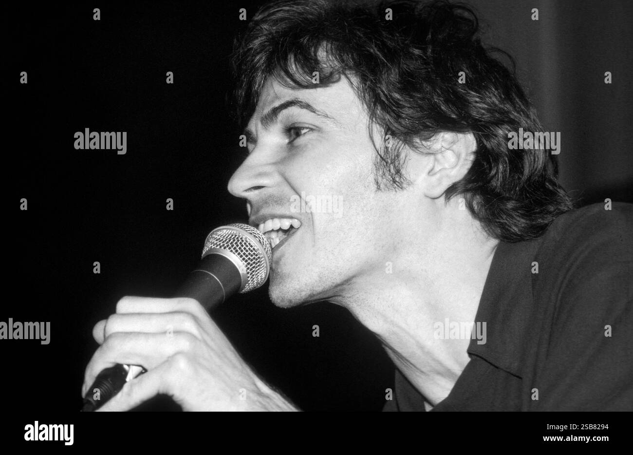 SPACE, CONCERT, 1997: Tommy Scott from the Liverpool rock band Space ...