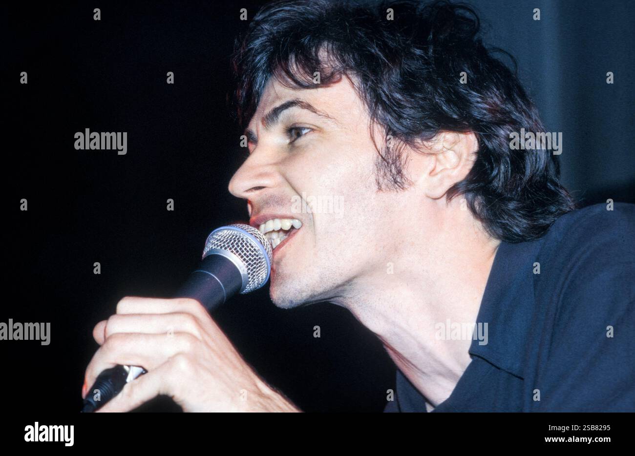 SPACE, CONCERT, 1997: Tommy Scott from the Liverpool rock band Space ...
