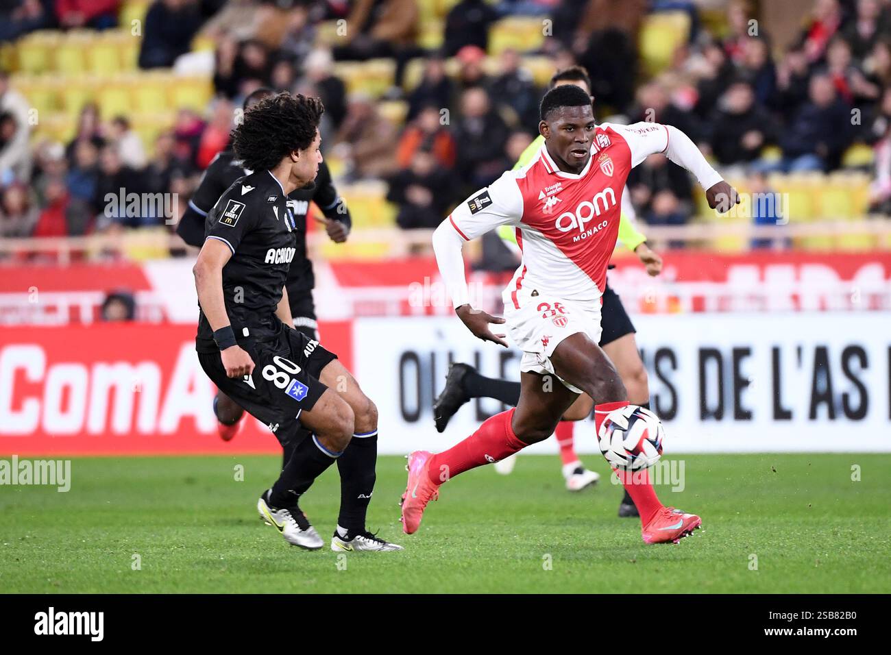 36 Breel EMBOLO (asm) during the Ligue 1 McDonald's match between ...