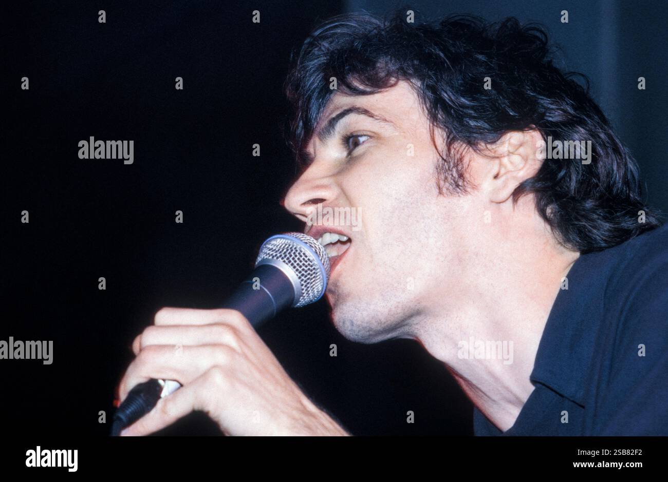 SPACE, CONCERT, 1997: Tommy Scott from the Liverpool rock band Space ...