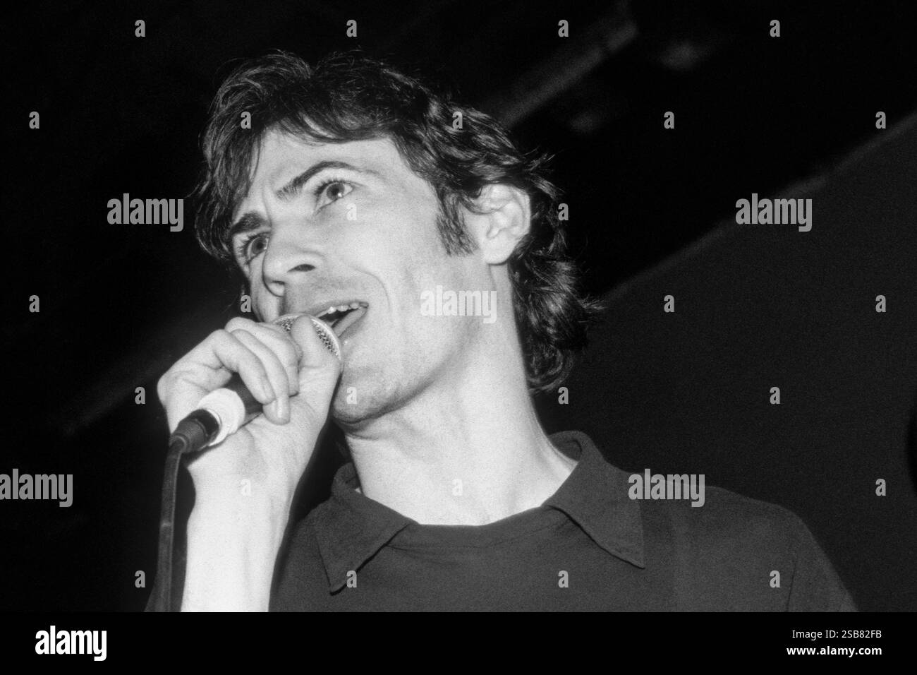 SPACE, CONCERT, 1997: Tommy Scott from the Liverpool rock band Space ...