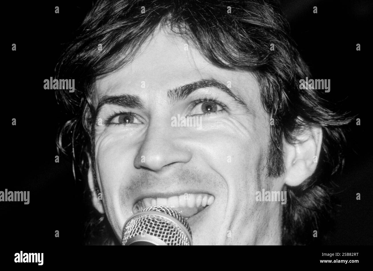 SPACE, CONCERT, 1997: Tommy Scott from the Liverpool rock band Space ...