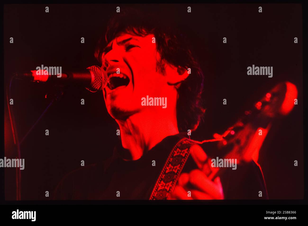 SPACE, CONCERT, 1997: Tommy Scott from the Liverpool rock band Space ...