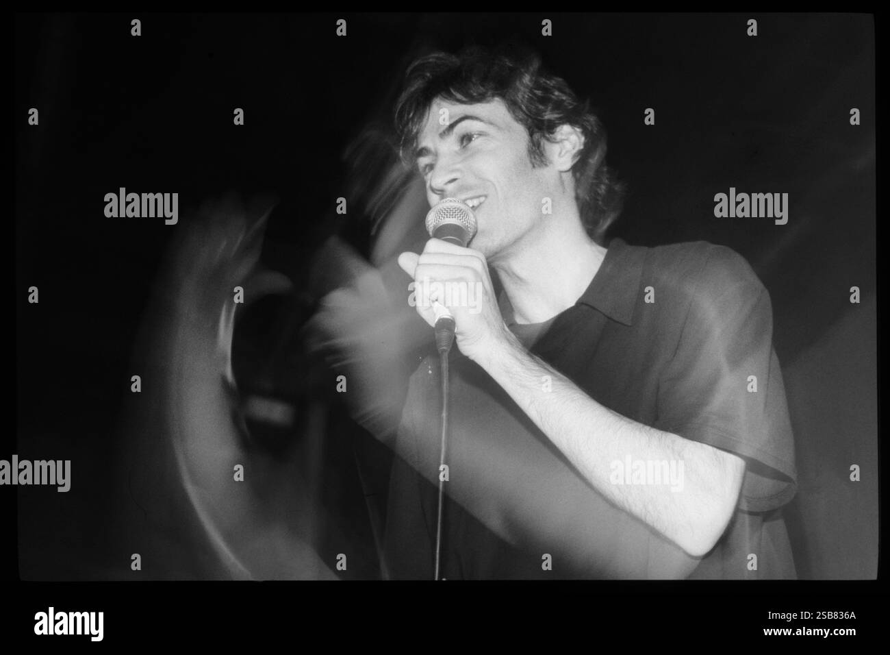 SPACE, CONCERT, 1997: Tommy Scott from the Liverpool rock band Space ...