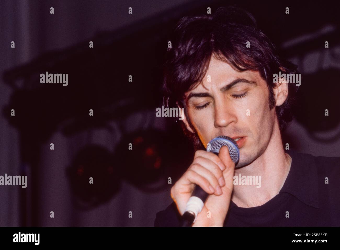 SPACE, CONCERT, 1997: Tommy Scott from the Liverpool rock band Space ...
