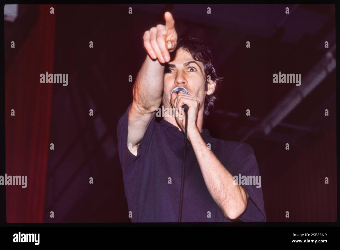 SPACE, CONCERT, 1997: Tommy Scott from the Liverpool rock band Space ...