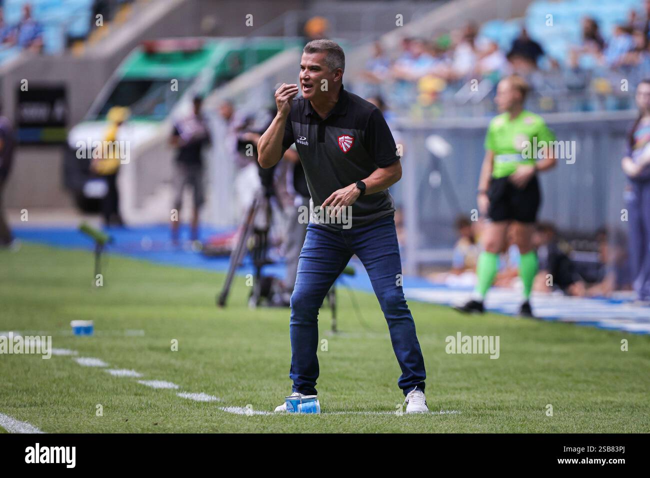 RS - PORTO ALEGRE - 02/01/2025 - GAUCHO 2025, GREMIO x SAO LUIZ-RS ...