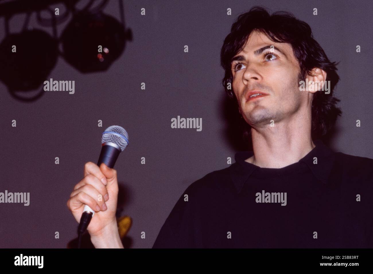 SPACE, CONCERT, 1997: Tommy Scott from the Liverpool rock band Space ...
