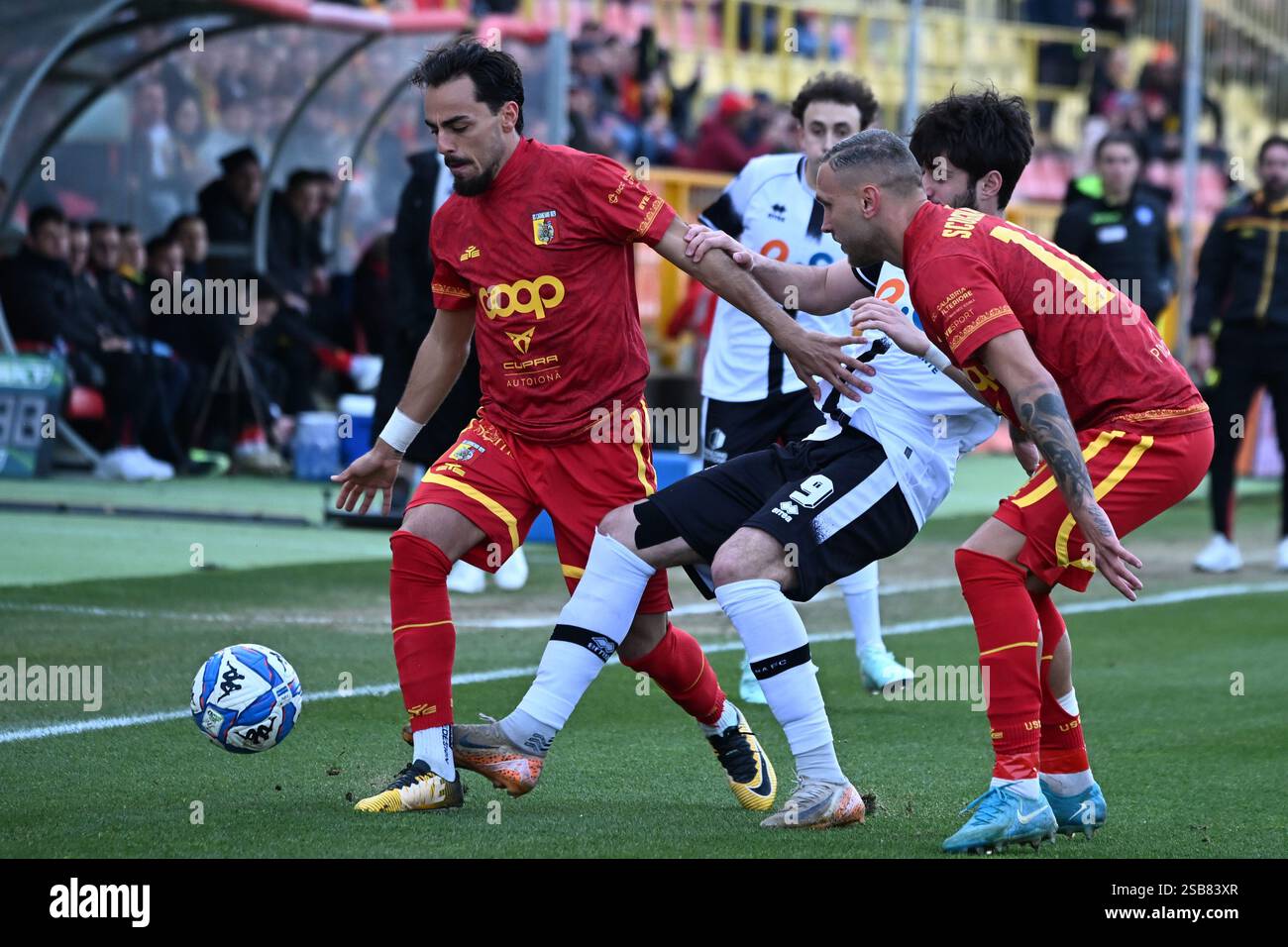 Catanzaro, Italy. 01st Feb, 2025. Giacomo Quagliata during Catanzaro vs ...