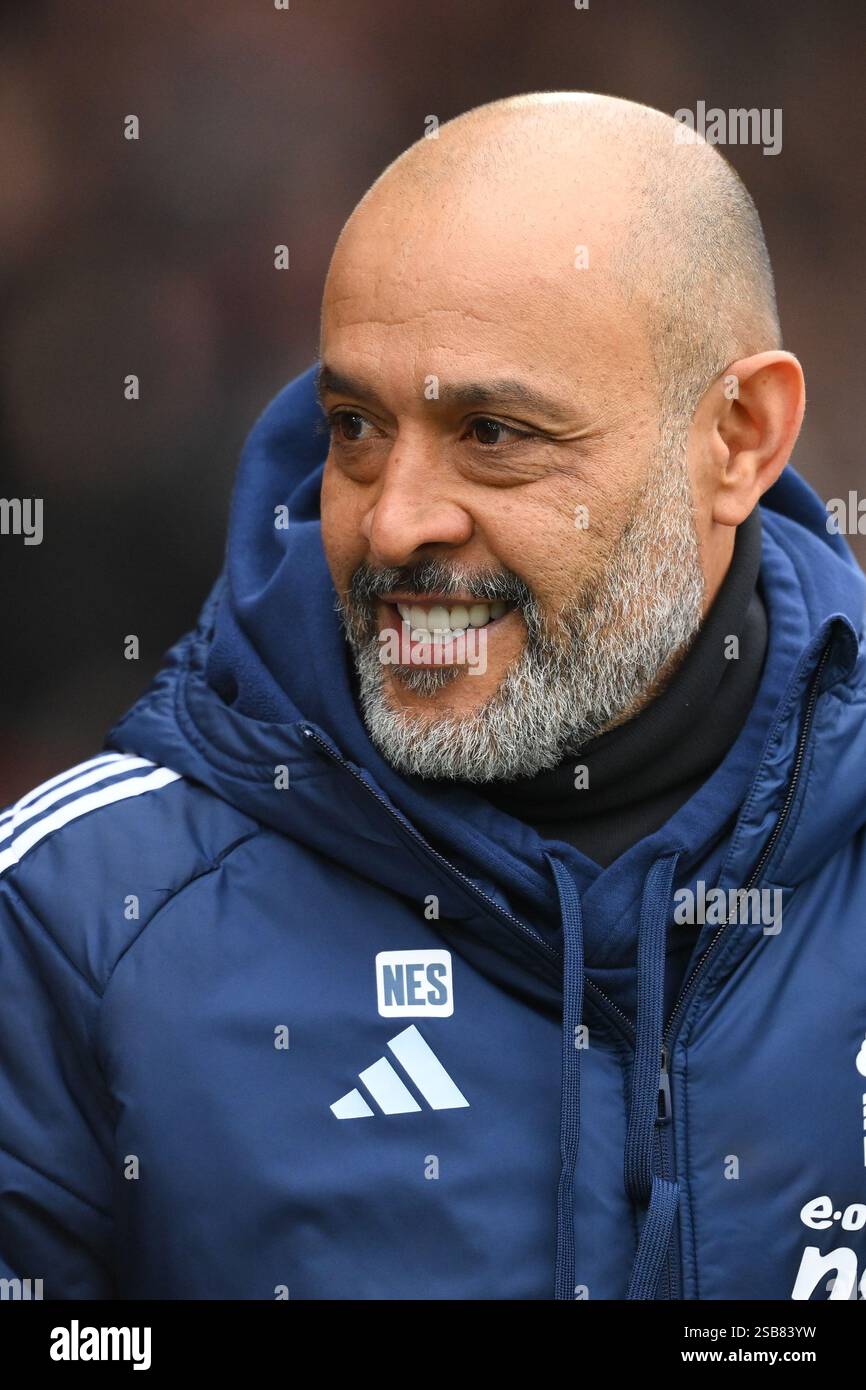 Nuno Espirito Santo, Nottingham Forest head coach during the Premier ...