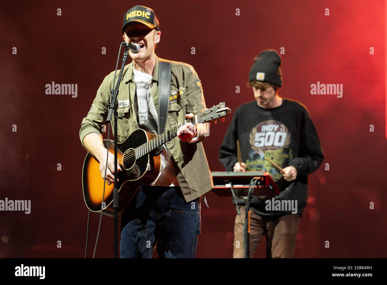 Ryan Stevenson performs in Sunrise, Florida on Janruary 31, 2025. The ...
