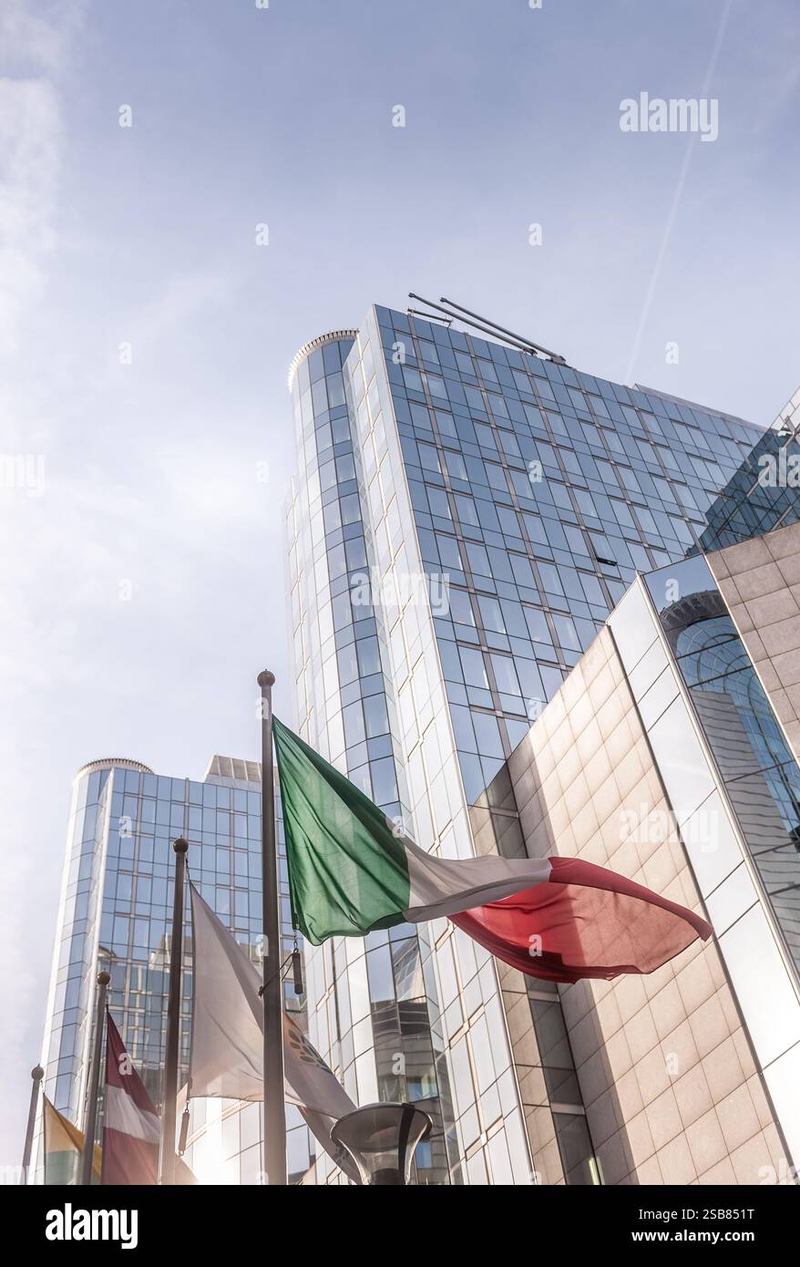 European Parliament Building, Brussels, Belgium – Modern Architecture ...