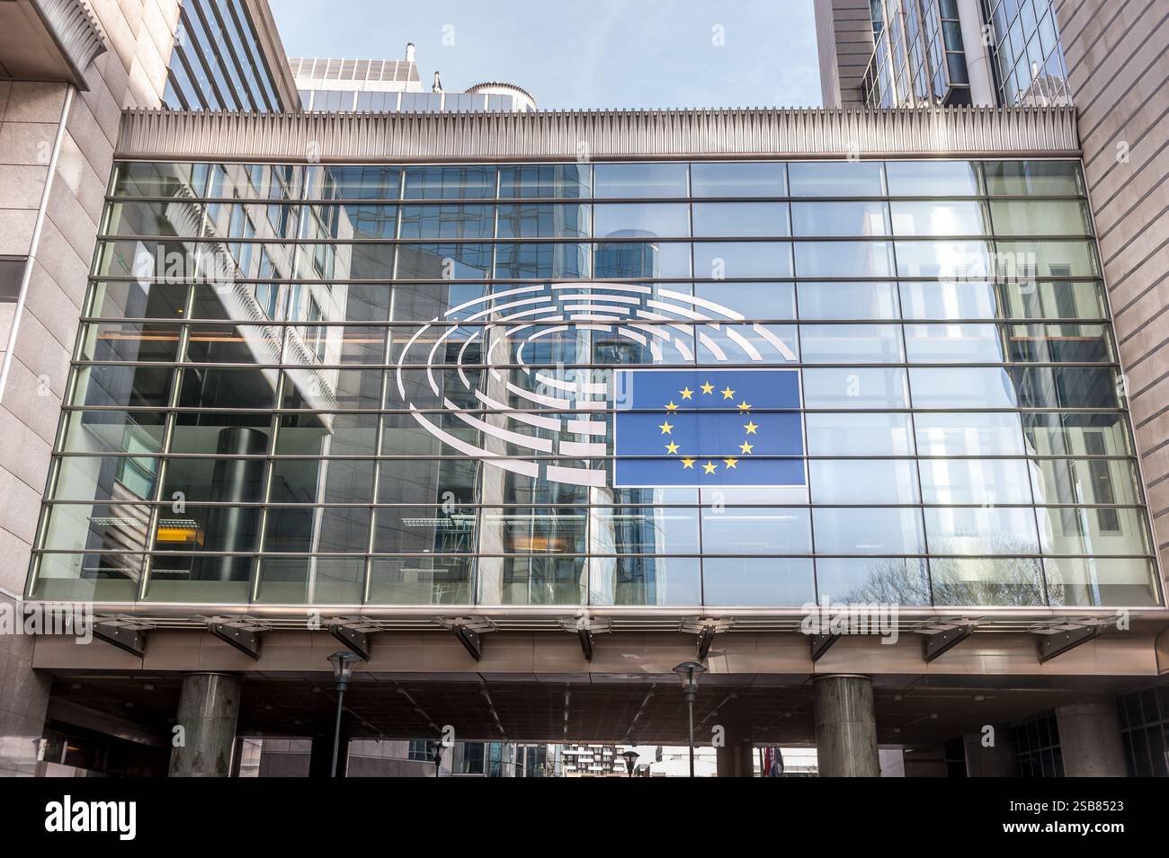 European Parliament Building, Brussels, Belgium – Modern Architecture ...