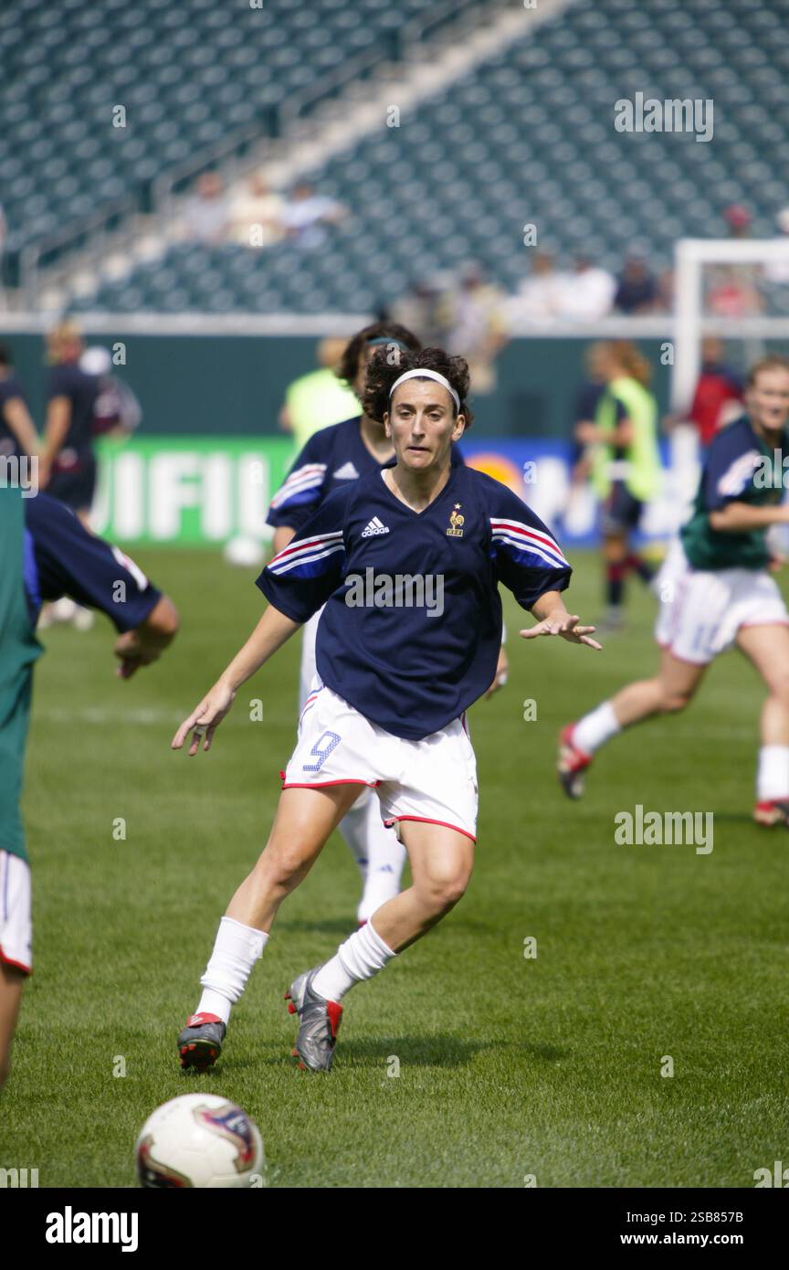 Marinette Pichon of France warms up before a FIFA World Cup Group A ...